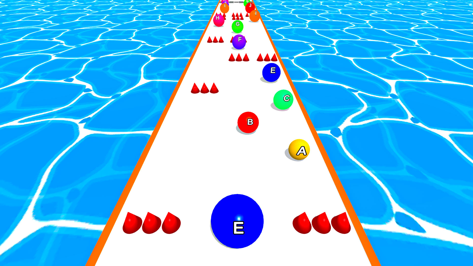 AZ Run 2048: ABC Alphabet Ball Rush Merge Master Runner Game - App on ...