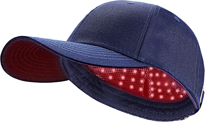 MCWOFI Red Light Cap,300 Chips,460nm Blue Light 660nm Red Light and ...