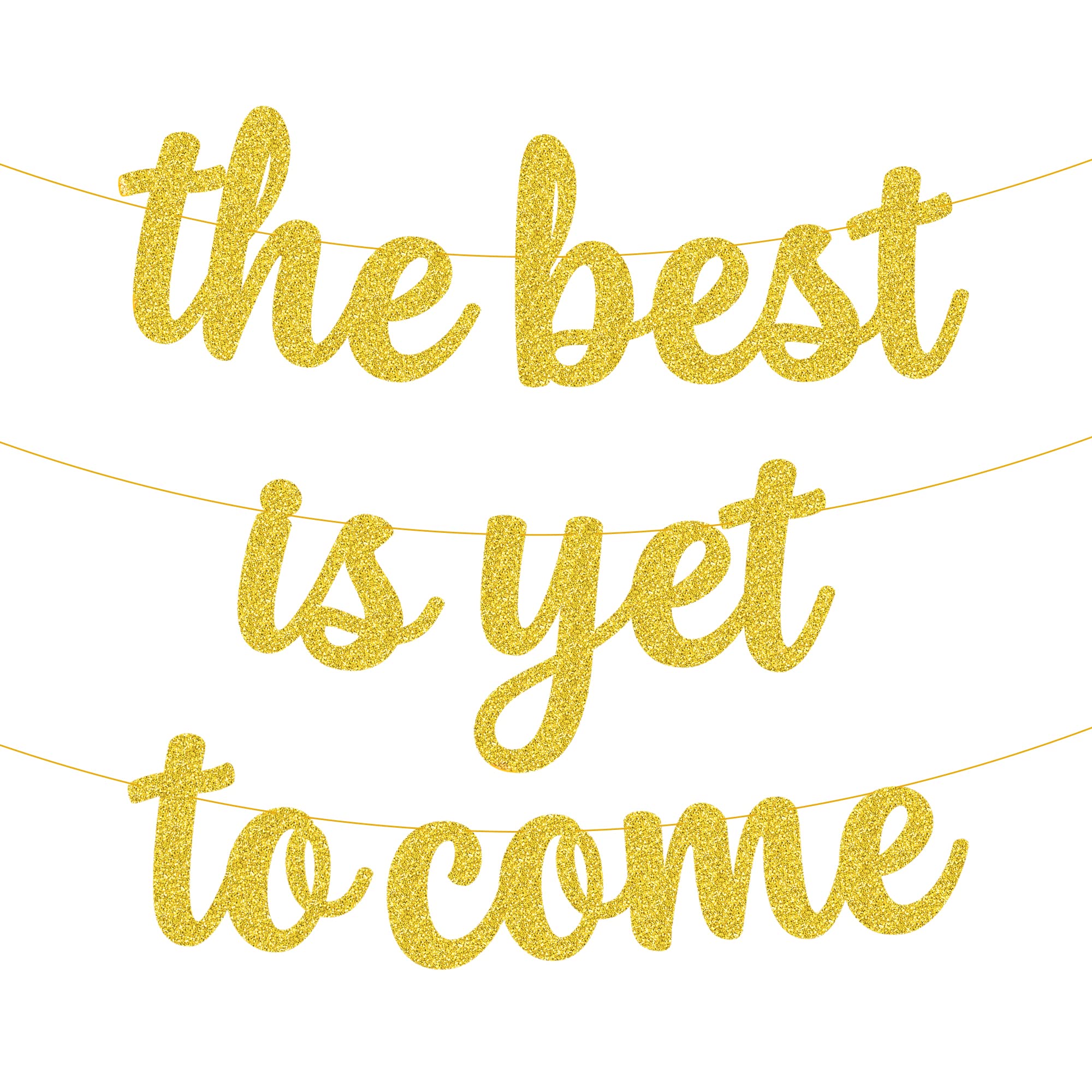 Buy Glitter The Best Is Yet To Come Banner 10 Feet No DIY buy-glitter-the-best-is-yet-to-come-banner-10-feet-no-diy