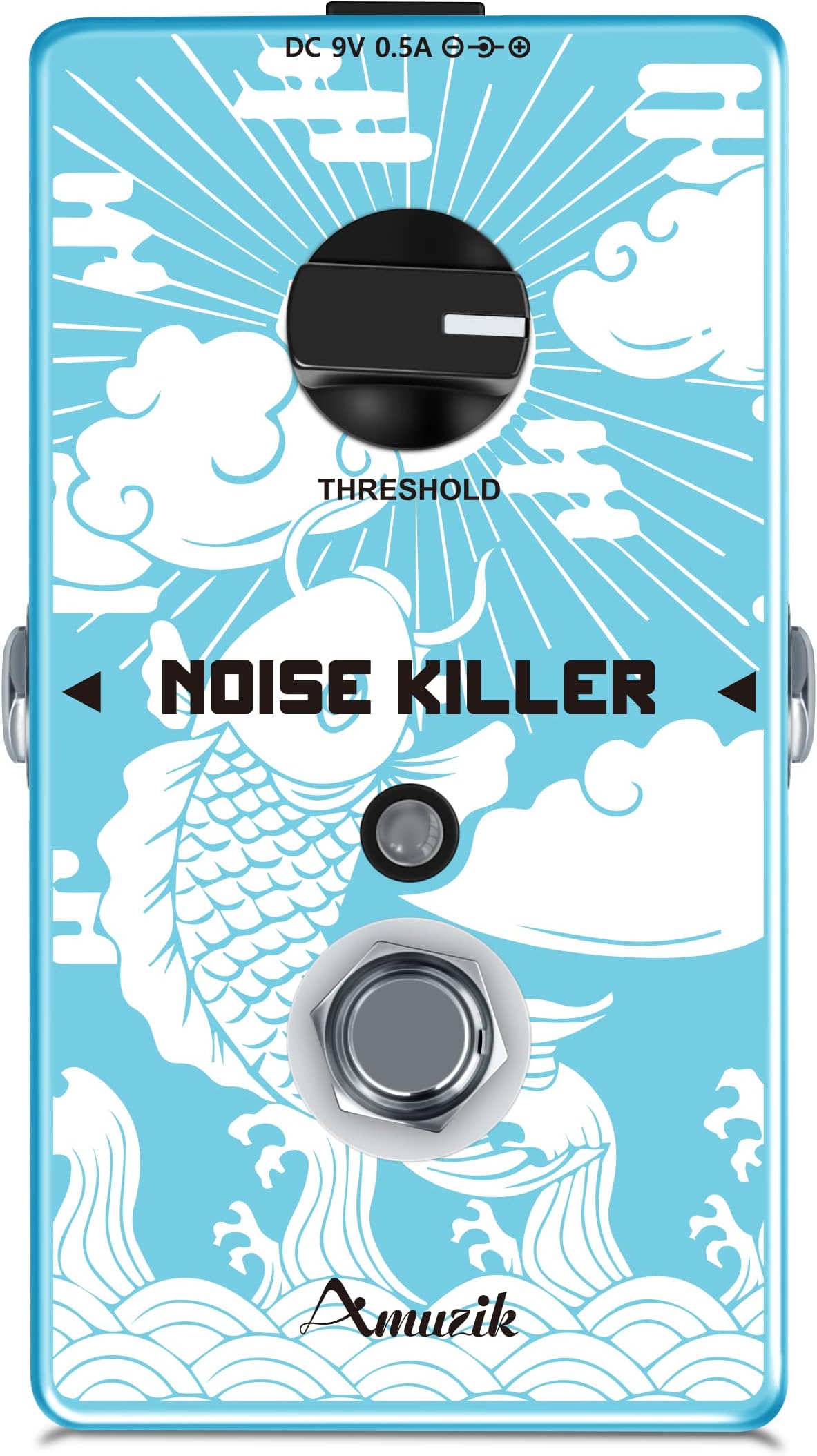 Amazon.com: Amuzik Noise Killer Noise Gate Pedals Noise Reduction Pedal ...