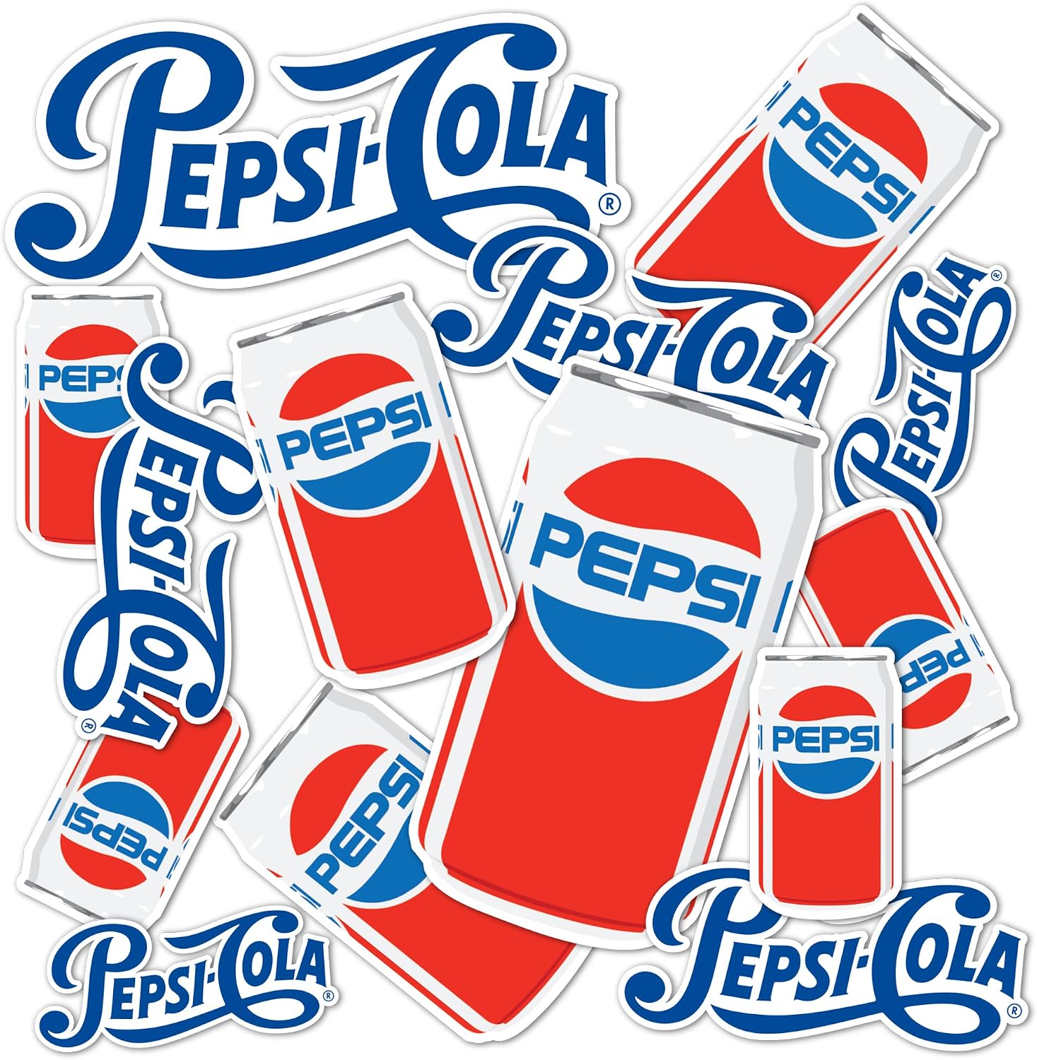 Amazon.com: Desert Cactus Pepsi Sticker Vinyl Decal Laptop Water Bottle ...