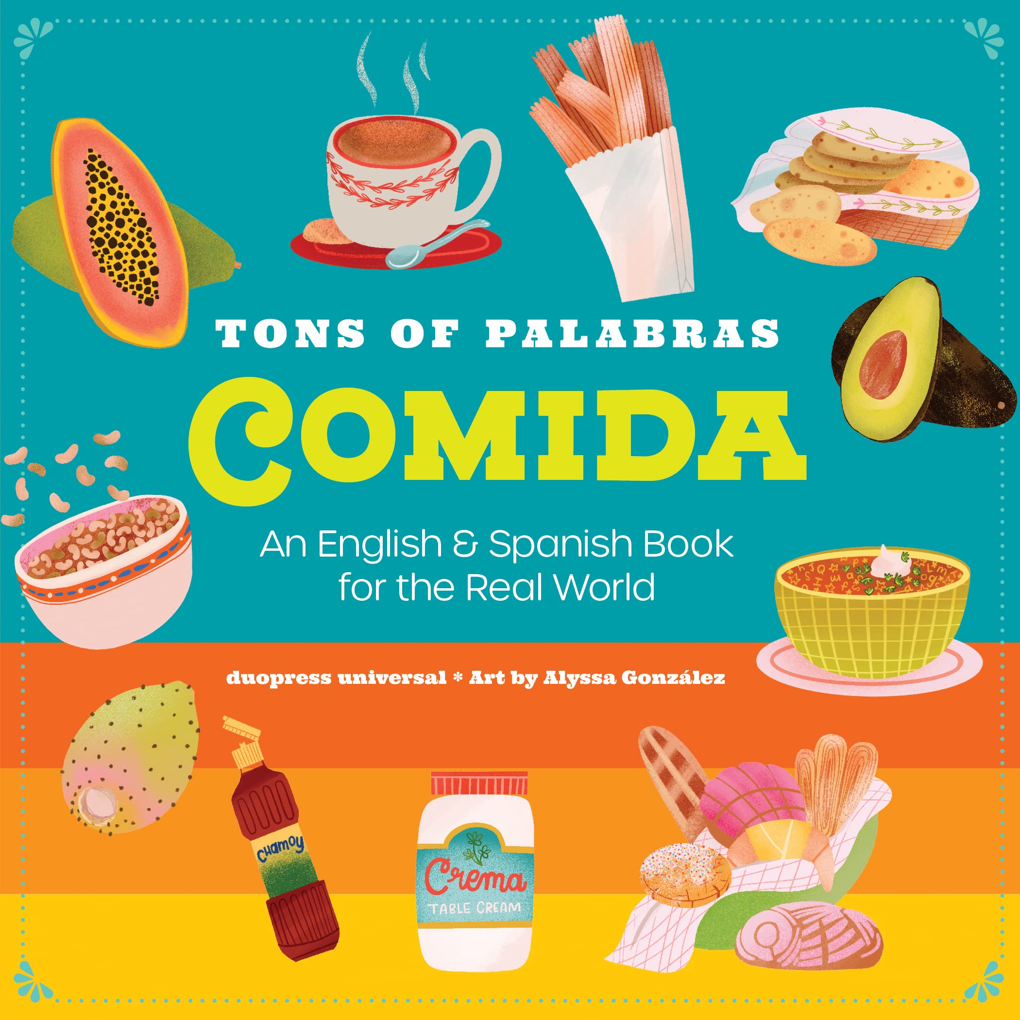 Tons of Palabras: Comida: An English & Spanish Book for kids to help ...