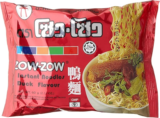 Zow Zow Instant Noodle Duck, 5 x 60g : Amazon.sg: Grocery