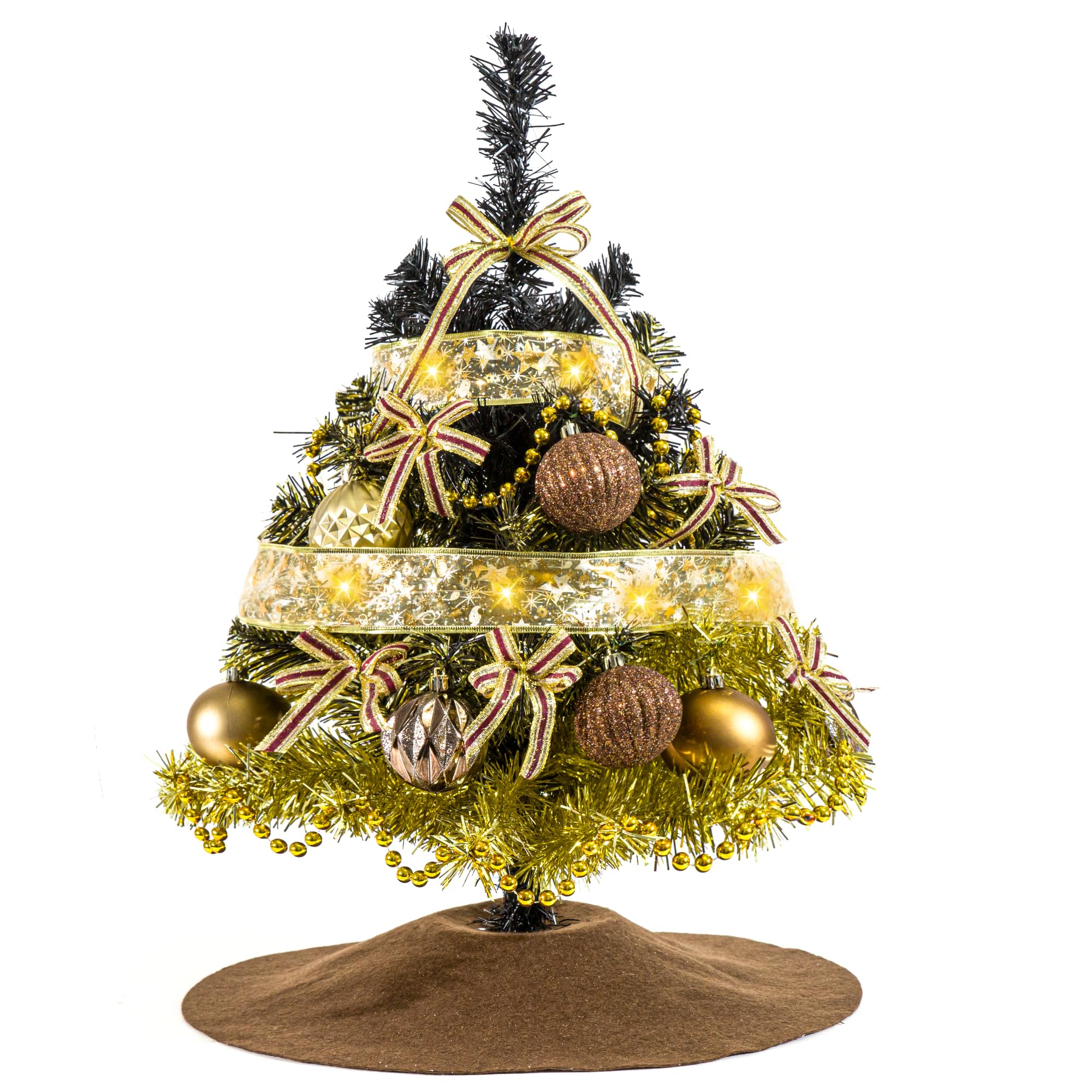 Amazon.com: Small Artificial Christmas Tree Decorations - Mini ...