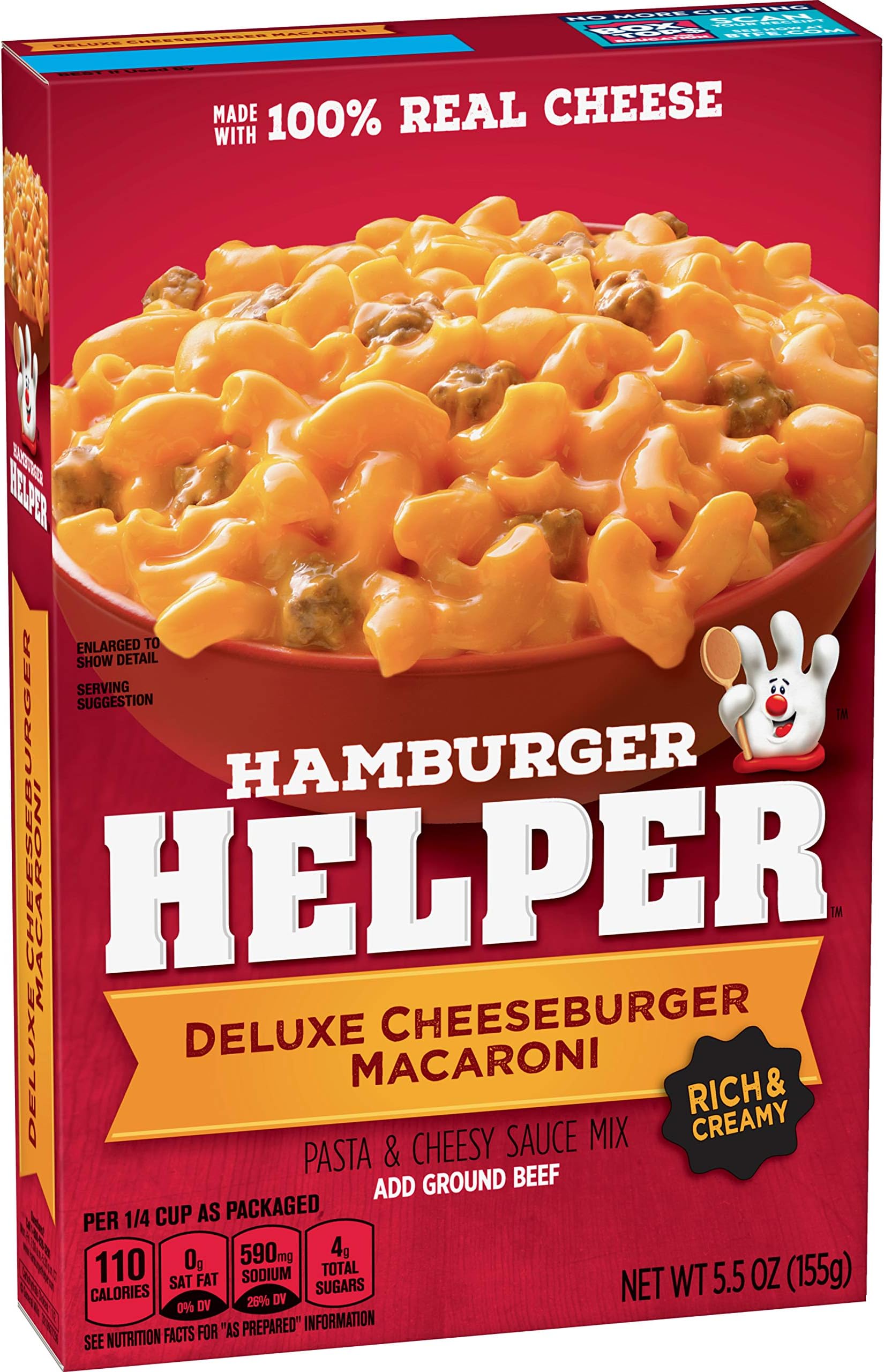 Amazon.com : Hamburger Helper Lasagna, 6.9 Oz : Grocery & Gourmet Food