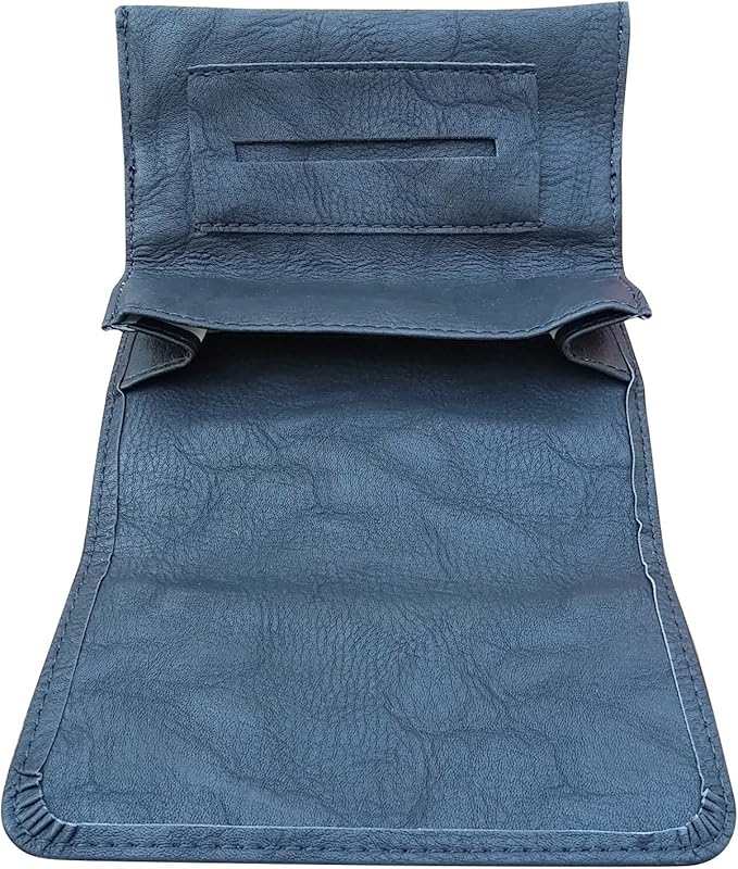 Amazon.com: Rolling Tobacco Pouch/Case for Rolling Cigarette (Black ...