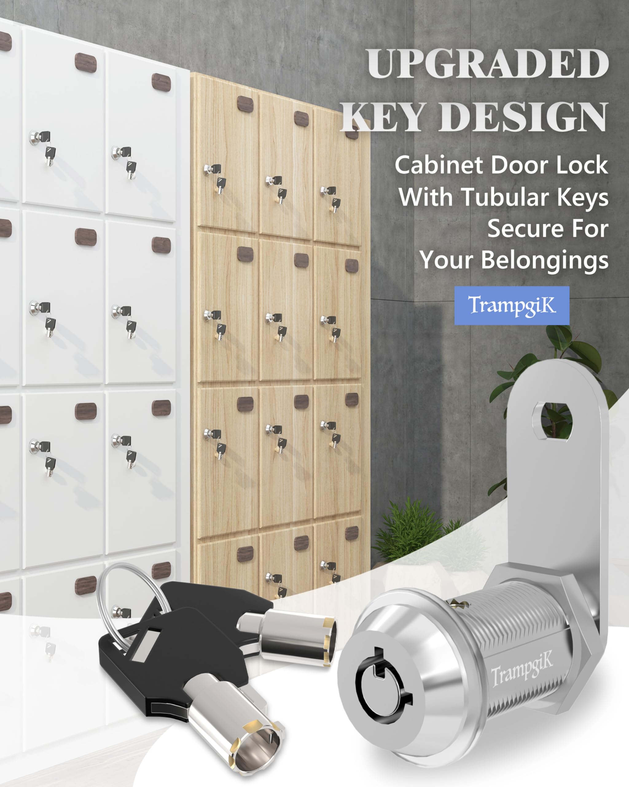 Snapklik.com : Trampgik RV Storage Locks, 1 1/8” Camper Compartment Storage Door Locks