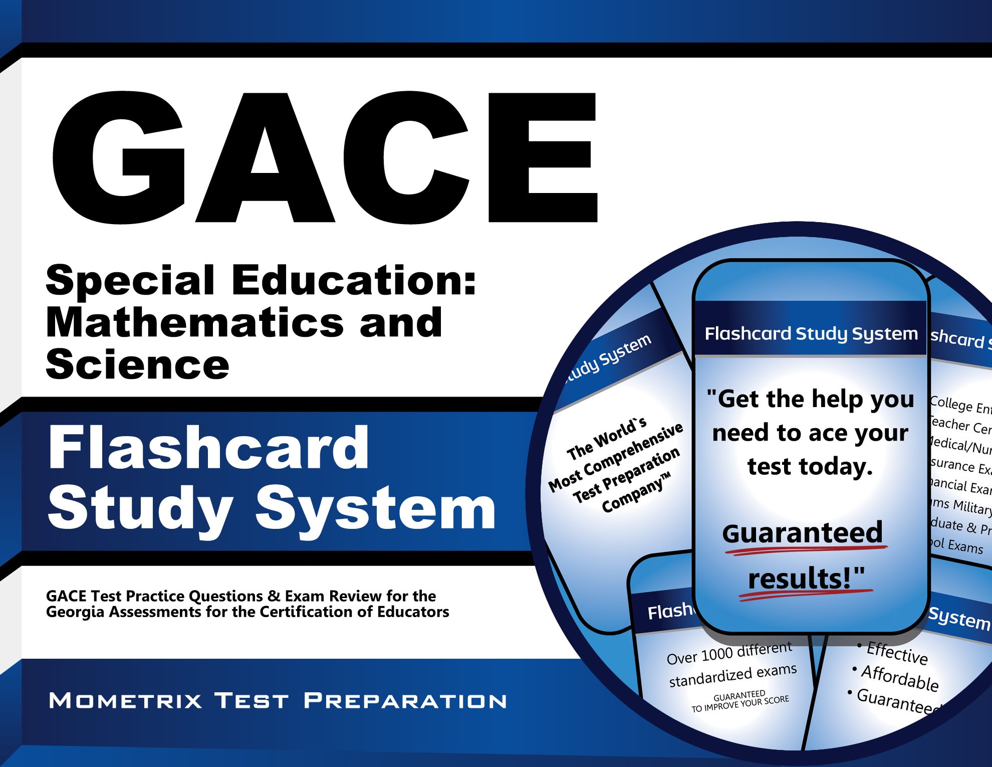 Amazon.com: GACE Special Education: Mathematics and Science Flashcard ...