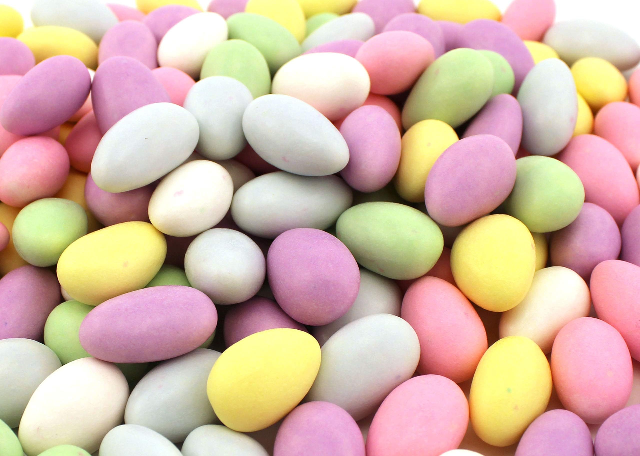 Amazon.com : Assorted Jordan Almonds Pastel Colors by Its Delish, 5 LBS ...