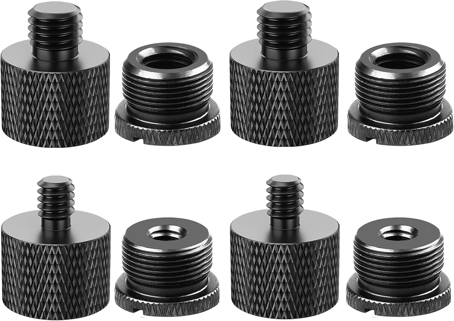 IXTECH Mic Stand Adapter Set 8 pieces Metal Microphone Stand Screw ...