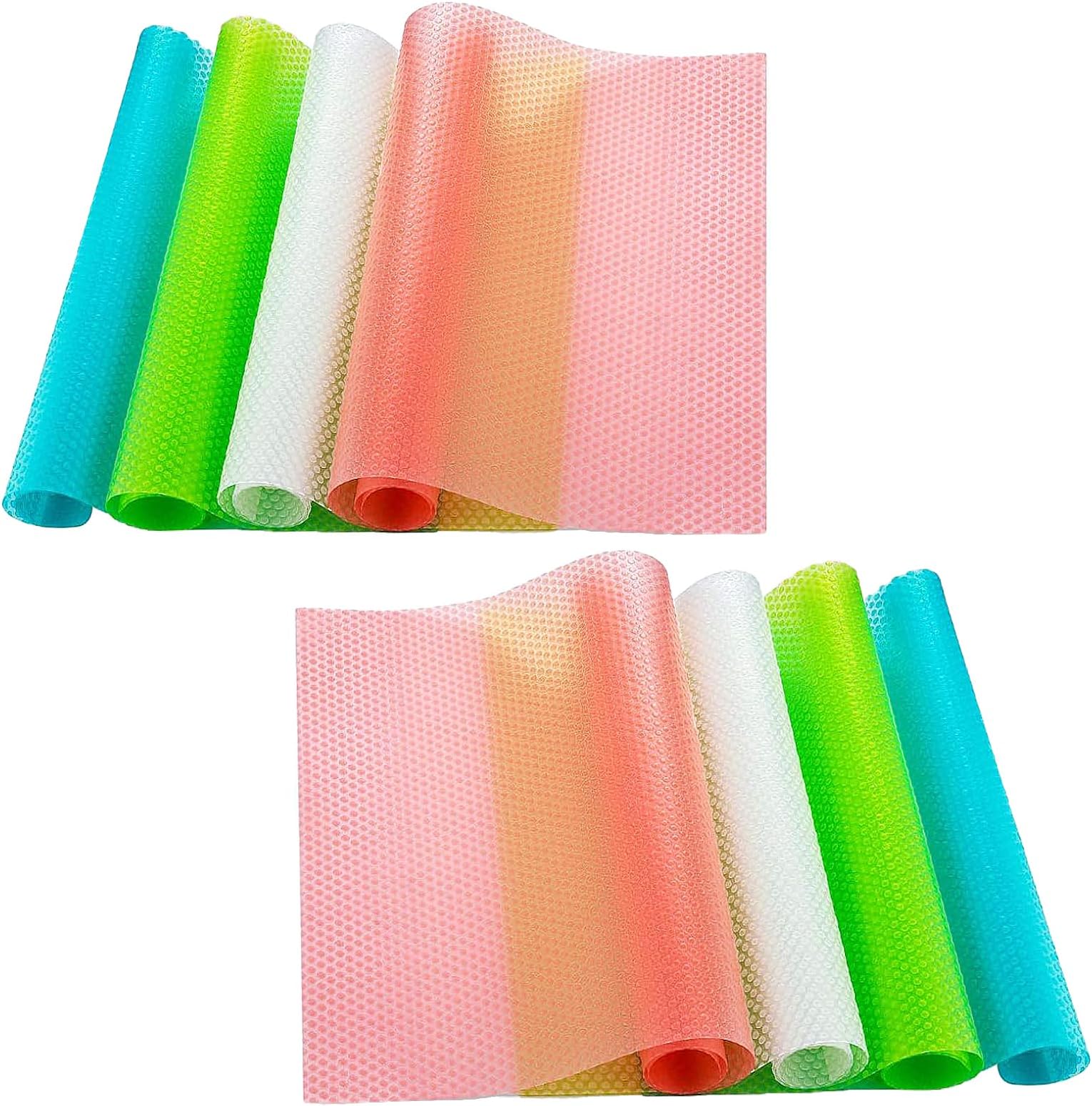 Amazon.com - Pack of 8 Refrigerator Liners - Stain-Resistant Mats ...