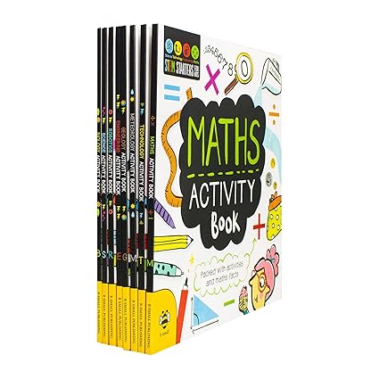 STEM Starters for Kids 8 Activity Books Collection Set (Science ...