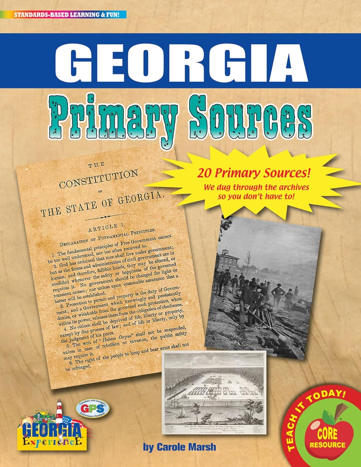 Georgia Primary Sources (Georgia Experience): Gallopade International ...