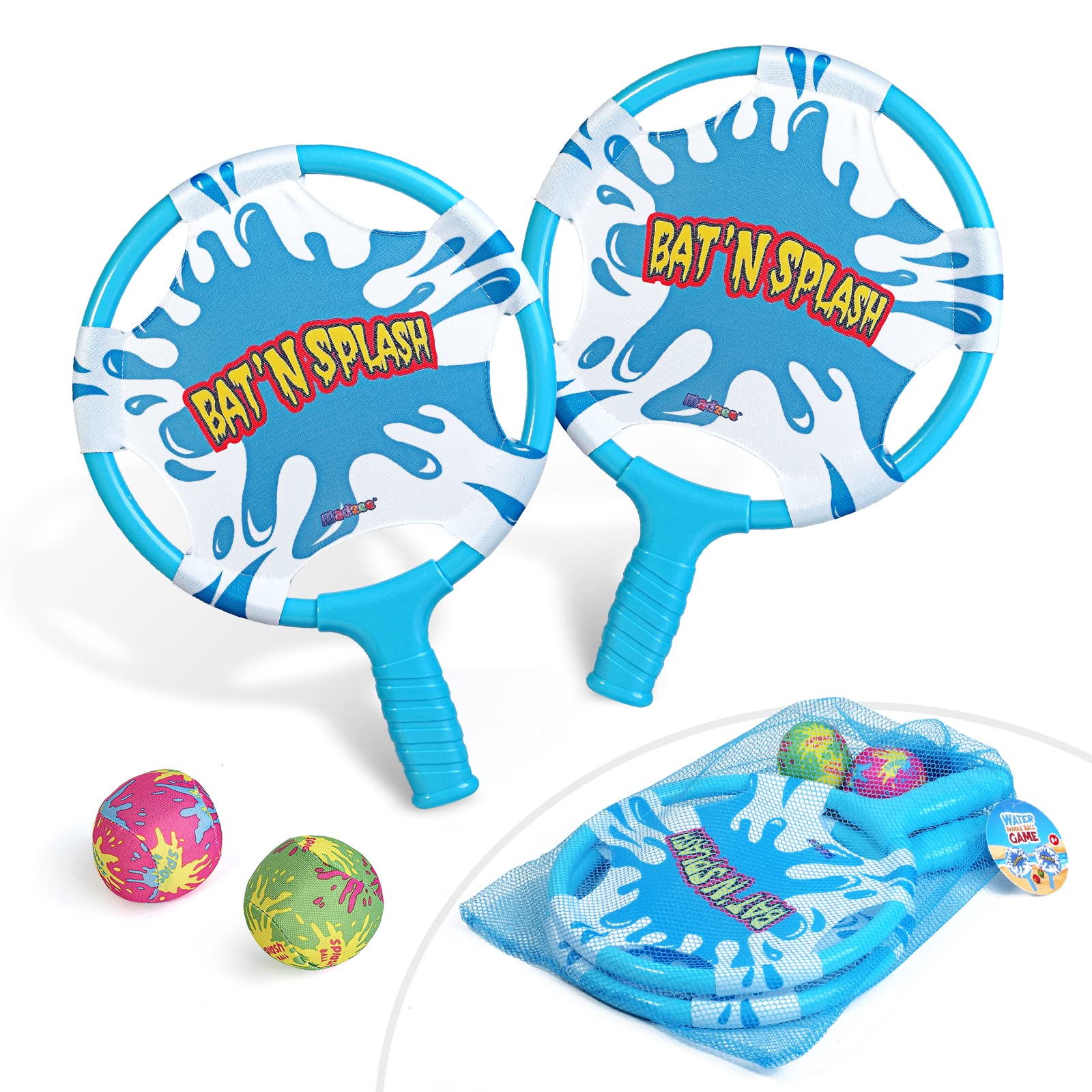 Amazon.com: Water Paddle Ball Swimming Pool Game - Fun Pool Games for ...