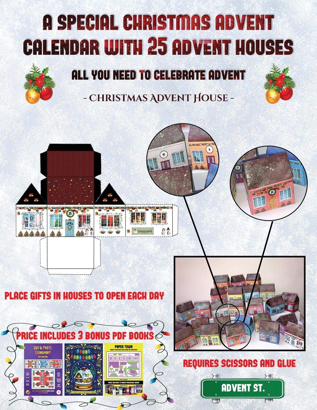 Buy Christmas Advent House (A special Christmas advent with 25 advent ...