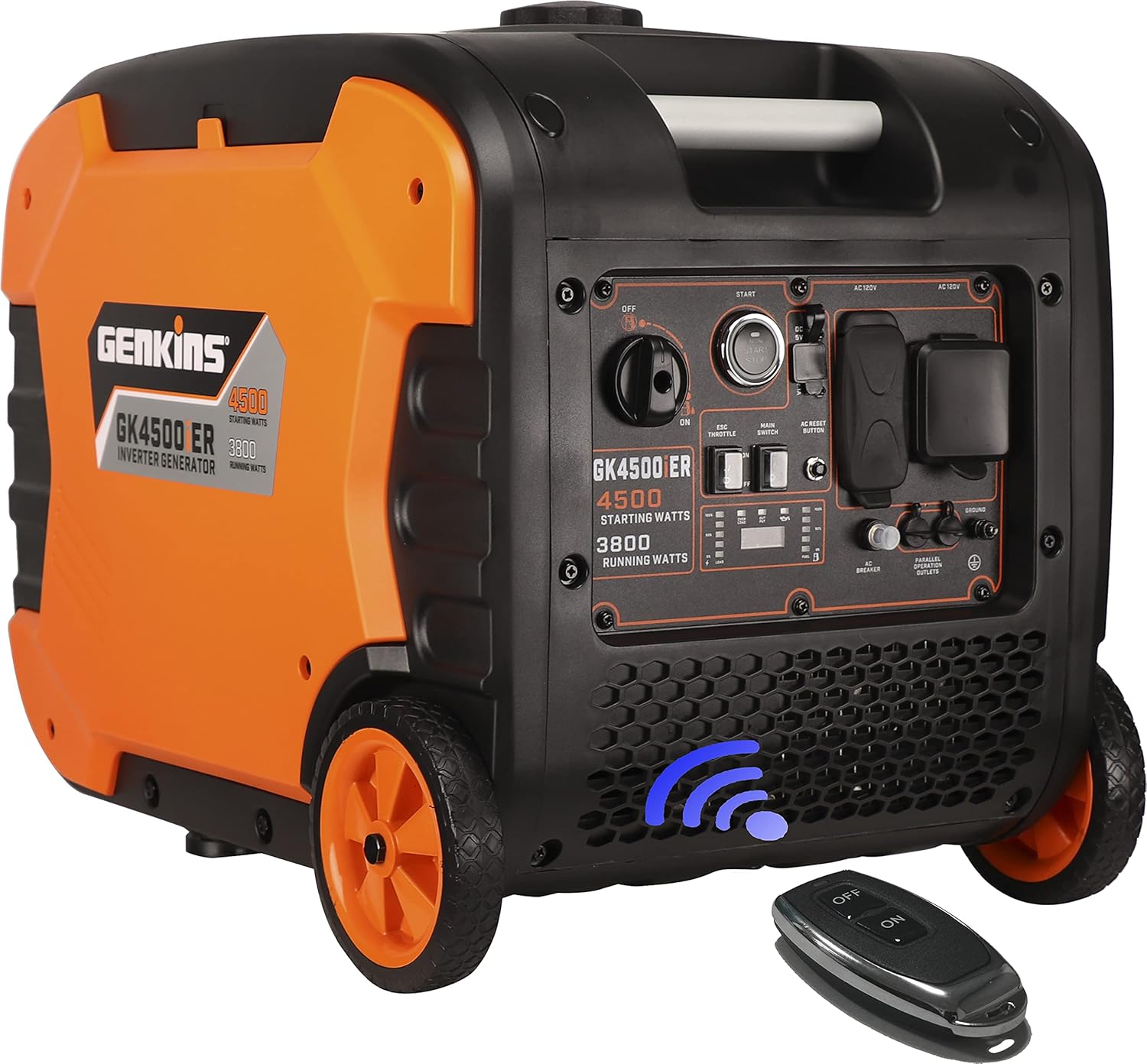 GENKINS 4500W Portable Inverter Generator - Electric India | Ubuy