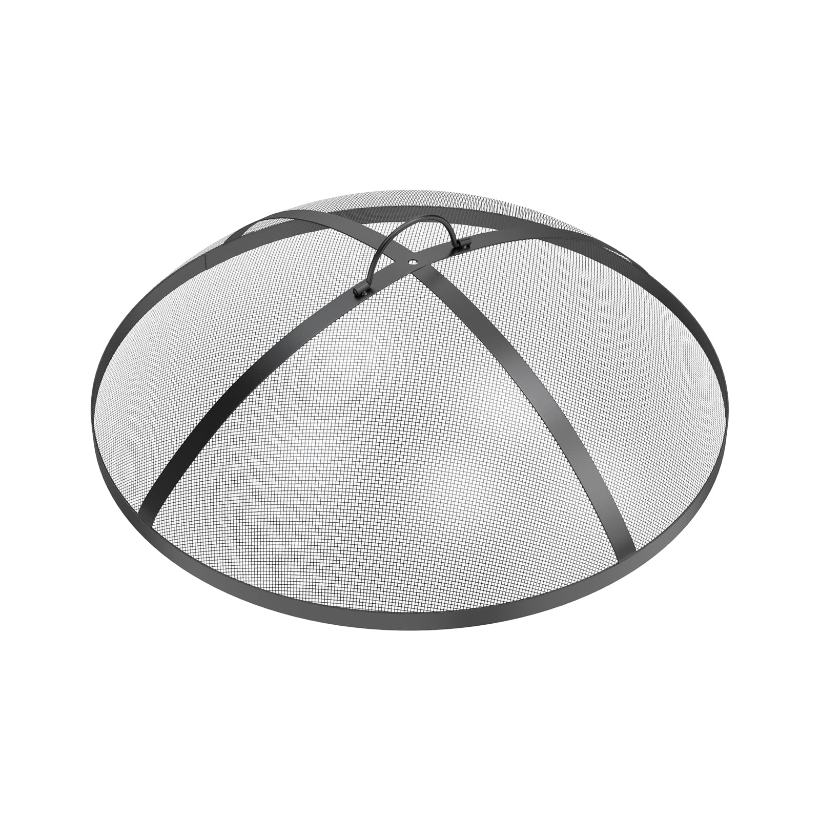 BBQ PLUS Outdoor Fire Pit Spark Screen,Heavy Duty Round Mesh Screen for ...