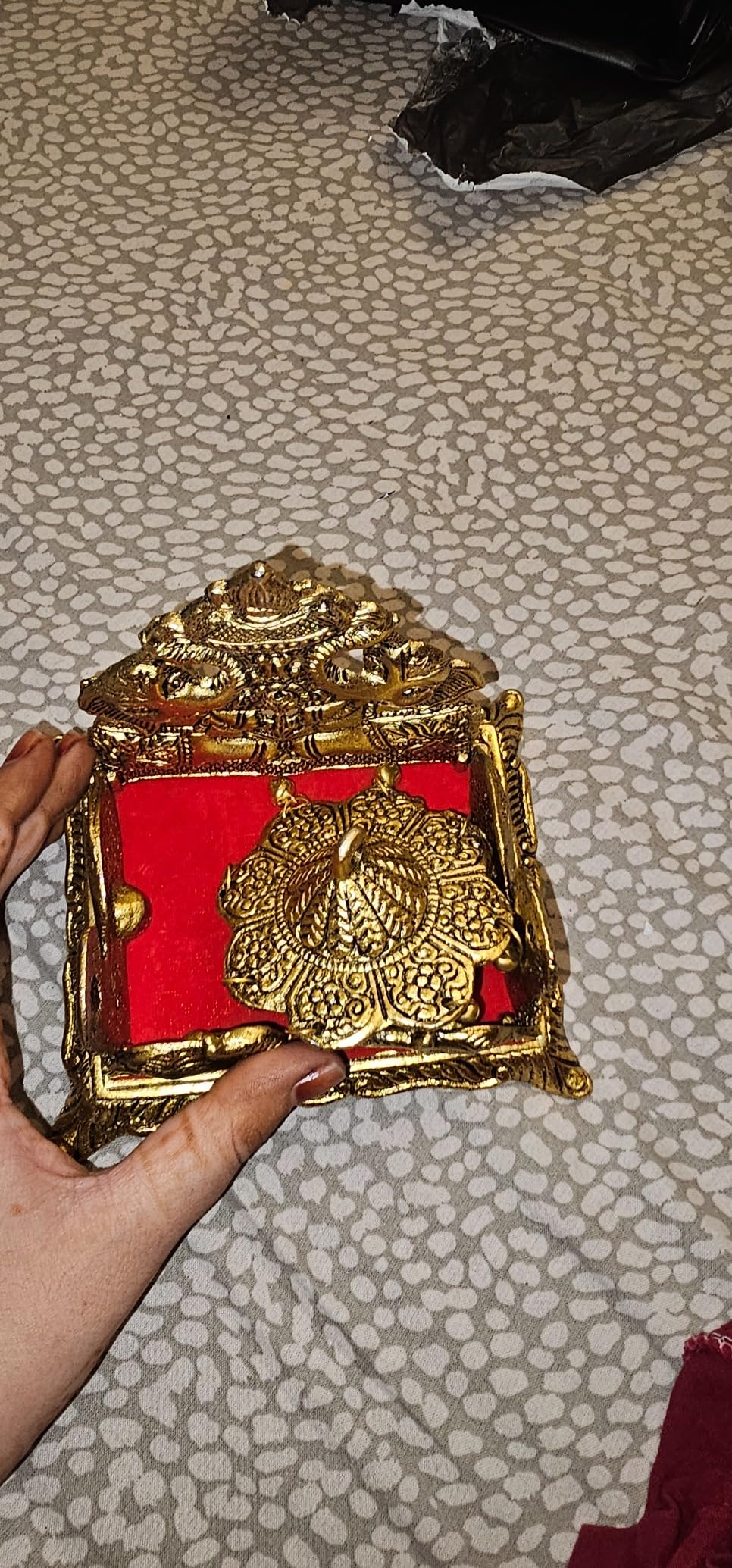 Buy LABHCART Metal Krishna Sihasan, Laddu Gopal Singhasan for Home and ...
