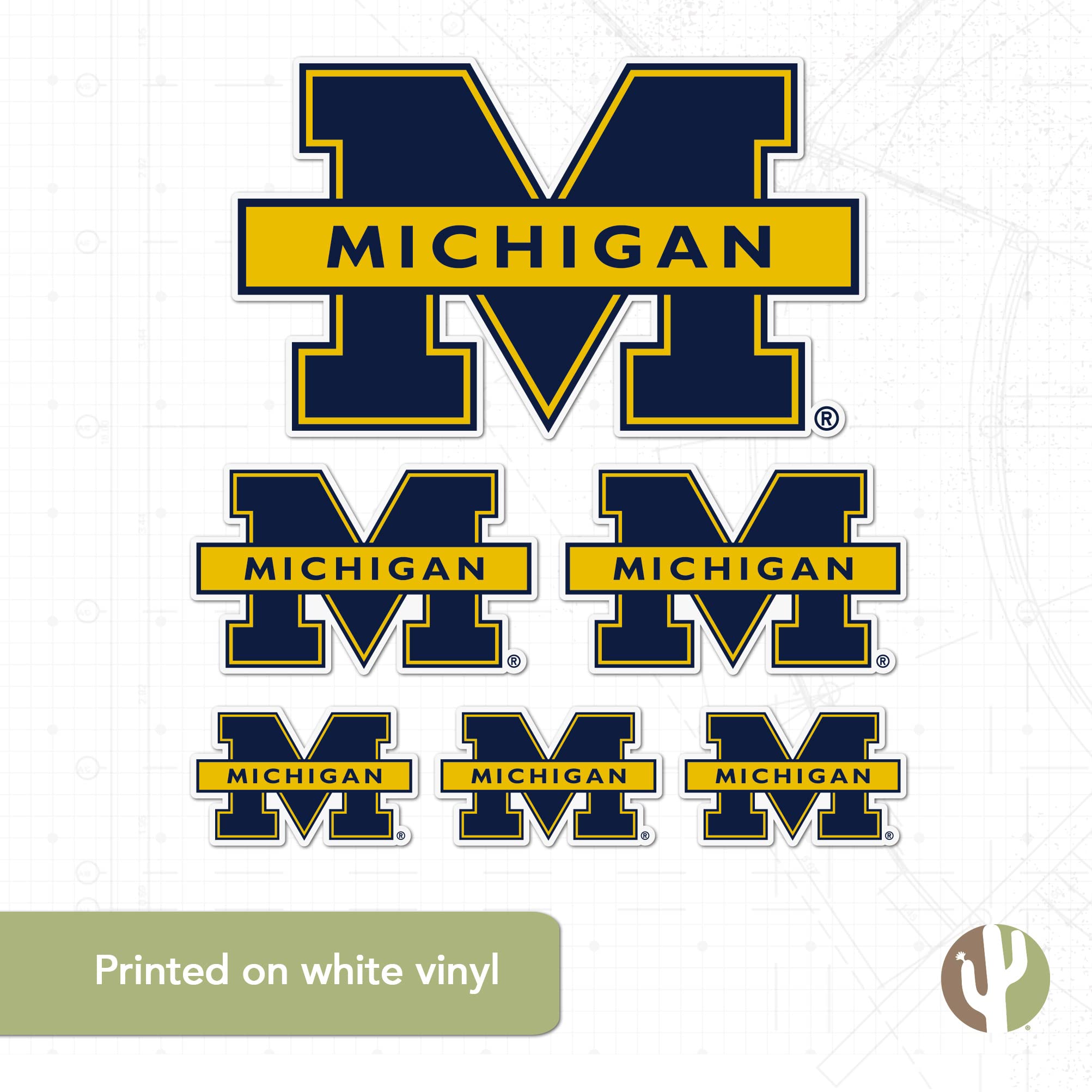 University Of Michigan Logo Clip Art Michigan Wolverines Png Etsy