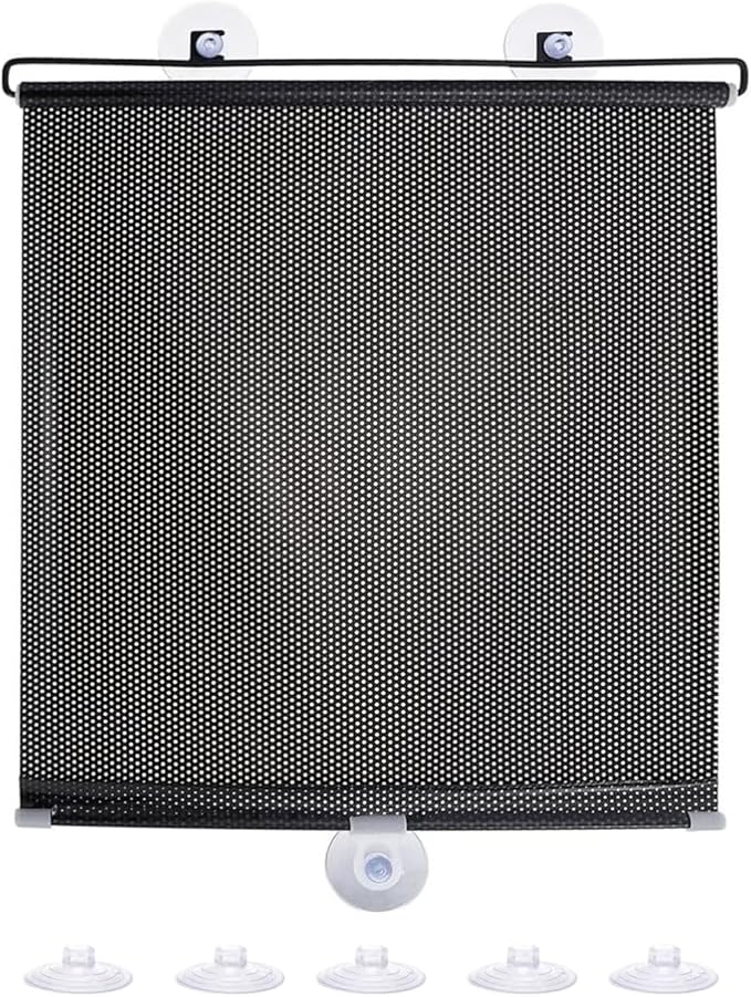 Amazon.com: OIIOROFE Lndoor Sun Shade Telescopic Roller Blind Sun ...