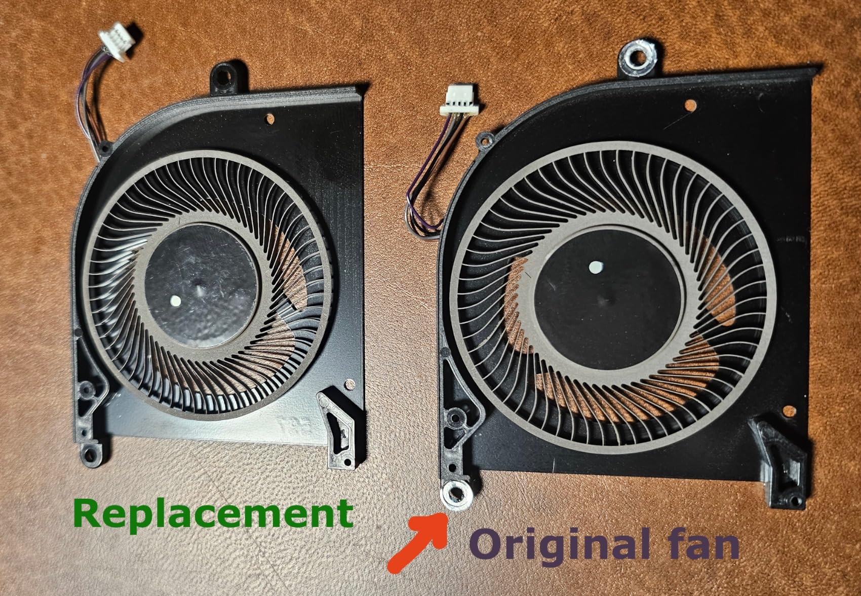 Amazon.com: BestParts New OEM CPU+GPU Cooling Fan Replacement for MSI ...