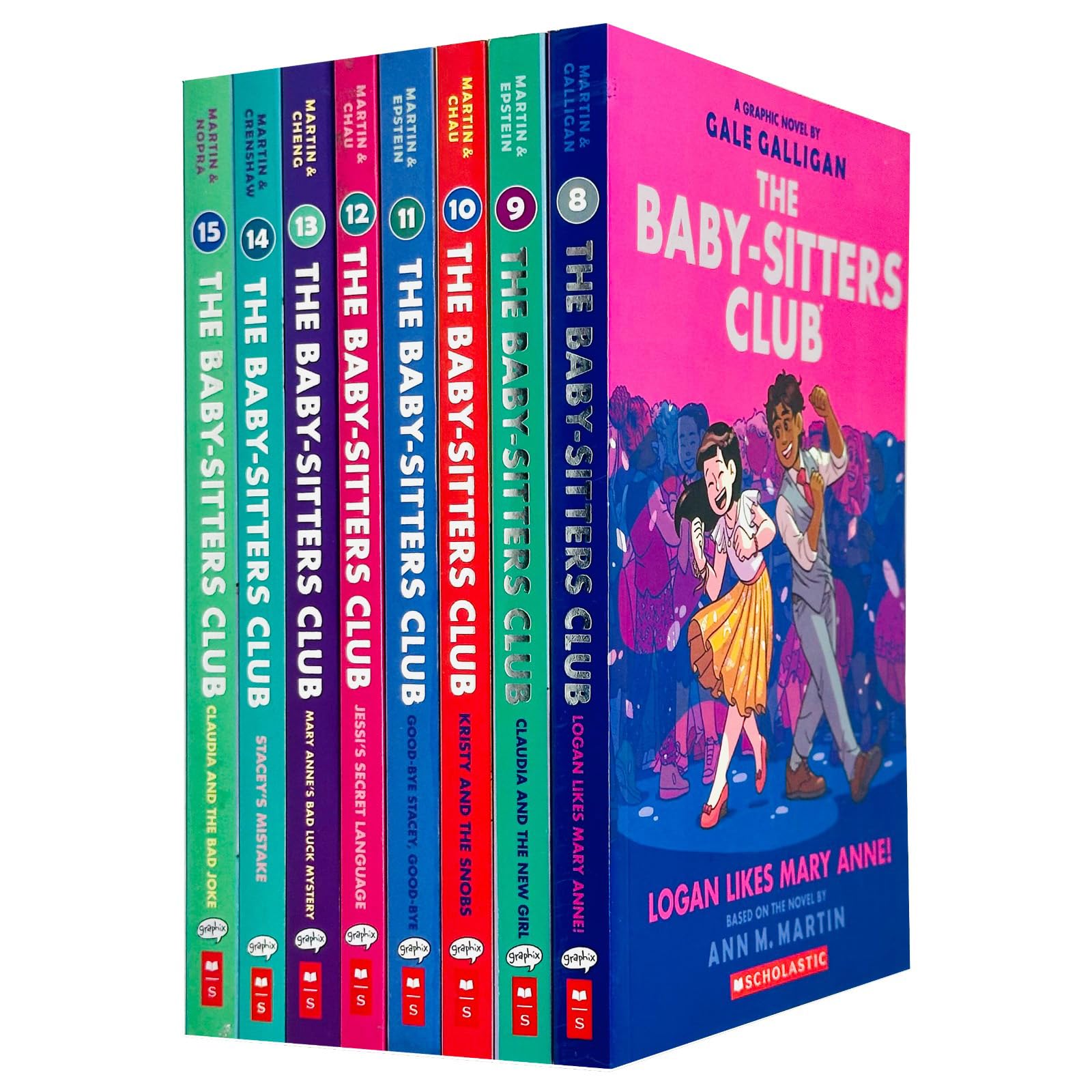 Babysitters Club Graphix 8-15 Books Collection Set: Full-Color Edition ...