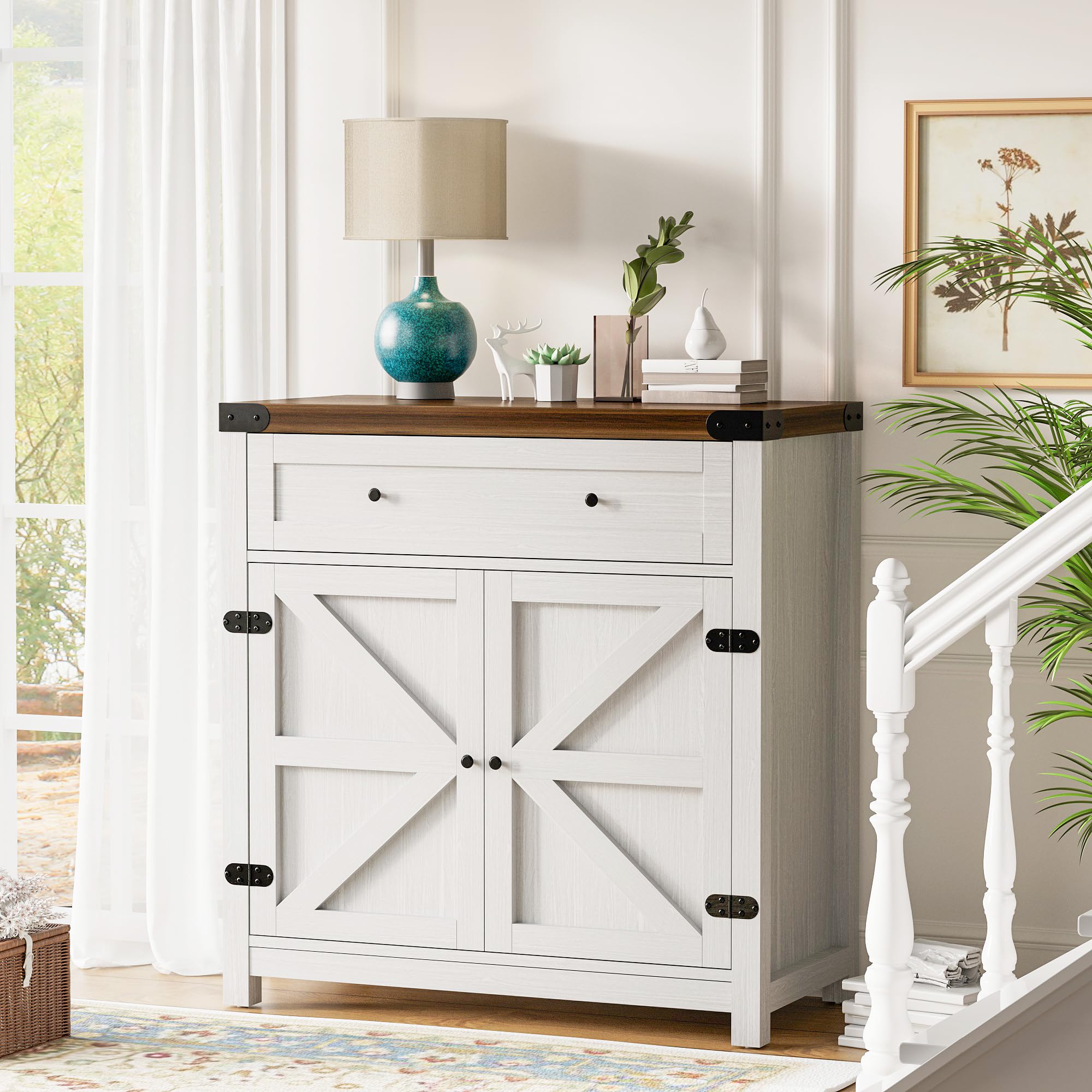 Snapklik.com : Flamaker Sideboard Buffet Cabinet