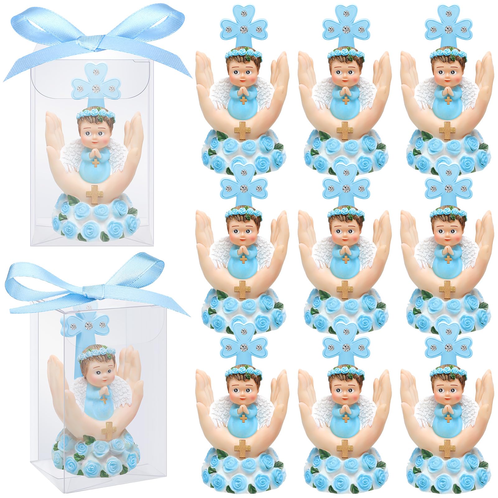 Snapklik.com : Anglechic 24 Set Religious Keepsake Bulk Resin Baby ...