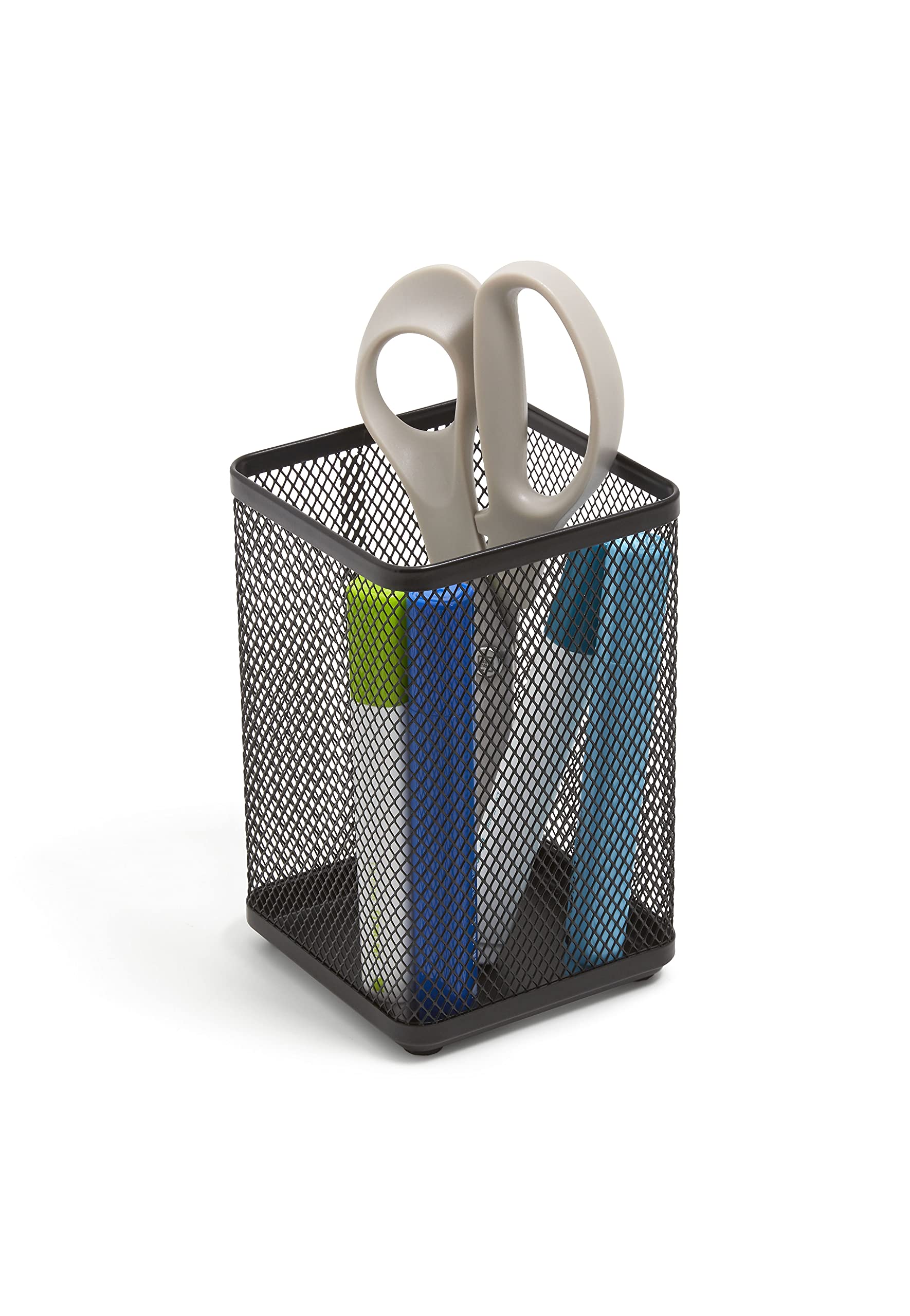Amazon.com : TRU RED TR57573-CC Stackable Wire Mesh Jumbo Pencil Holder ...