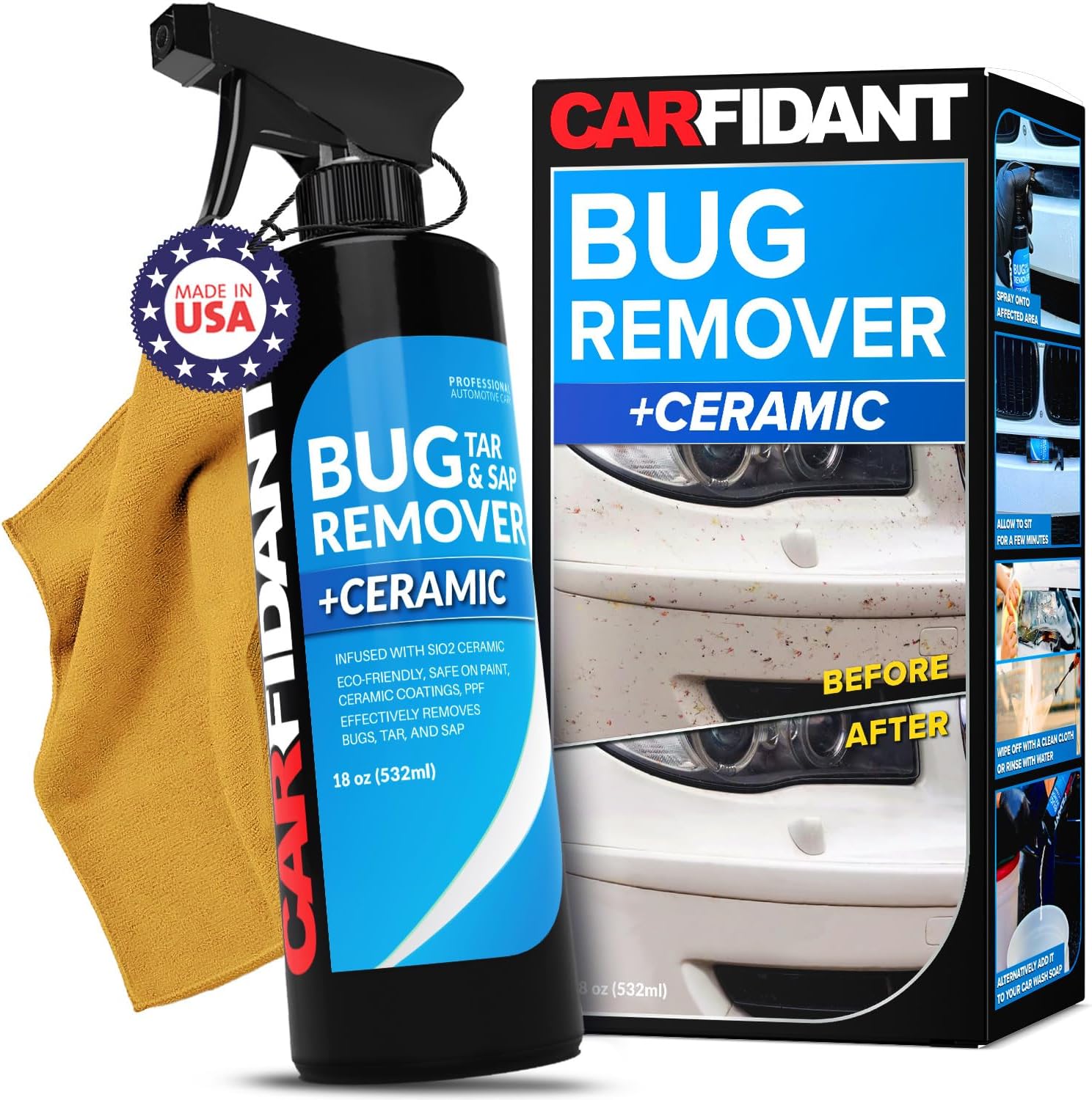 Amazon.com: Rain-X Pro 620213 3-in-1 Bug, Tar and Adhesive Remover ...