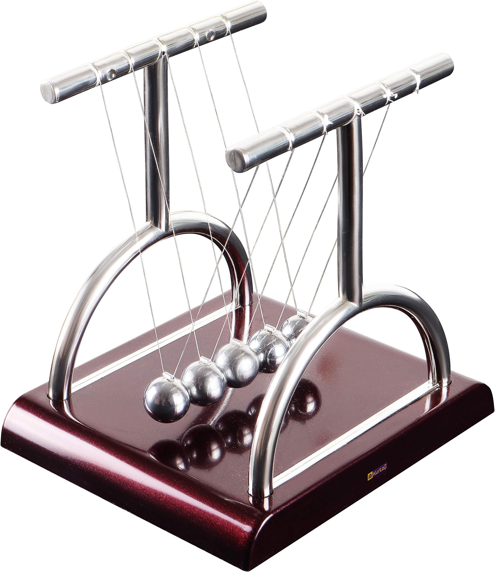 ABOUT SPACE Newton Cradle Pendulum Metal Perpetual Motion Toy & Swing ...