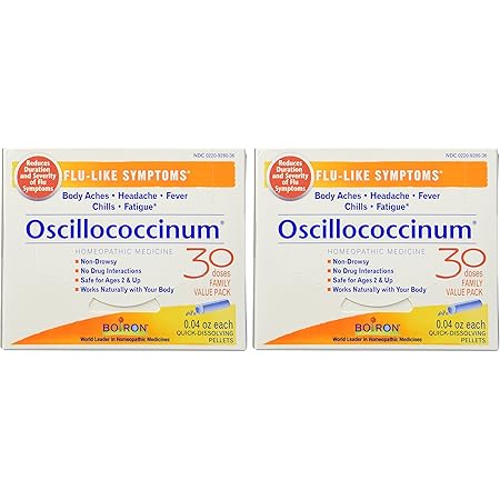 Amazon.com: Boiron Oscillococcinum Homeopathic Medicine for flu-Like ...