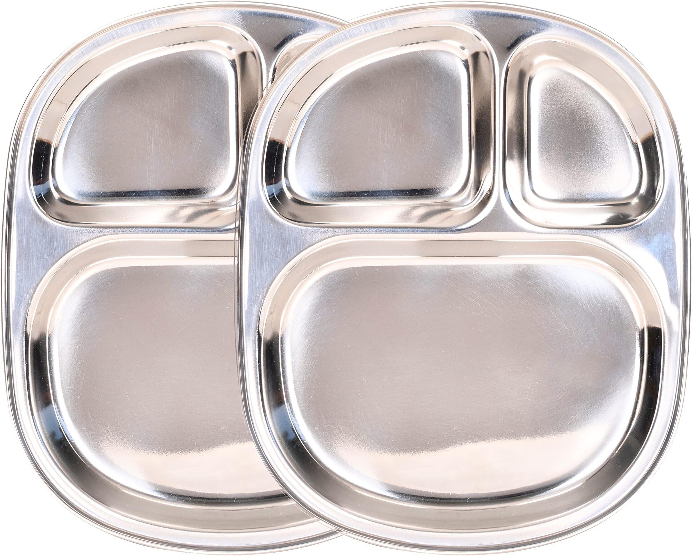 Amazon.com | Satre Online and Marketing Stainless Steel Square Dinner ...