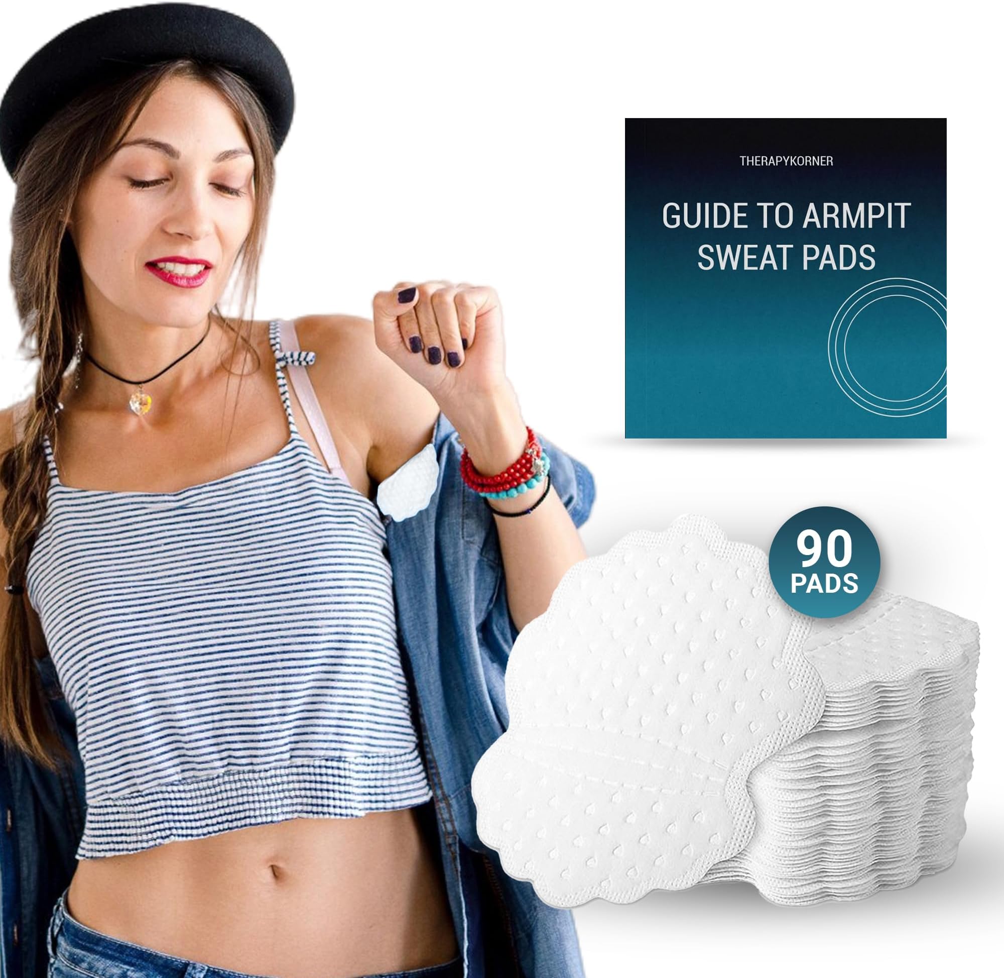 Amazon.com : 80 Pack Premium Quality Underarm Sweat Pads for Men and ...