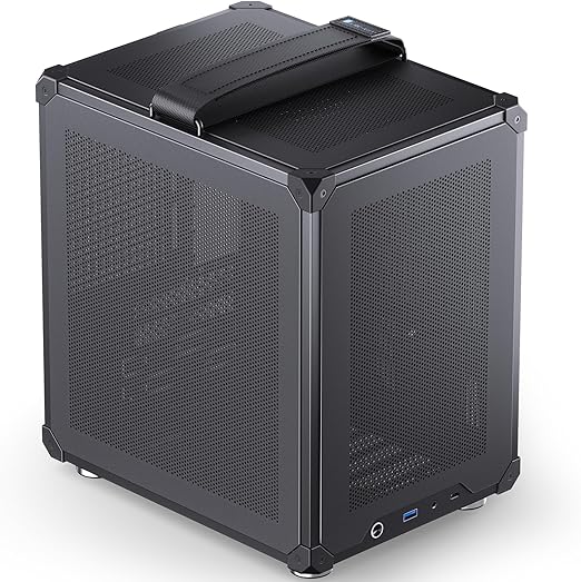 Amazon.com: JONSBO C6-ITX Mini ITX - Carcasa negra para PC de malla ...
