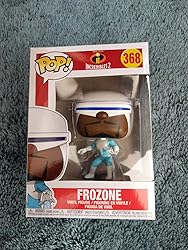 Amazon.com: Funko Pop! Disney: Incredibles 2 - Frozone Collectible ...