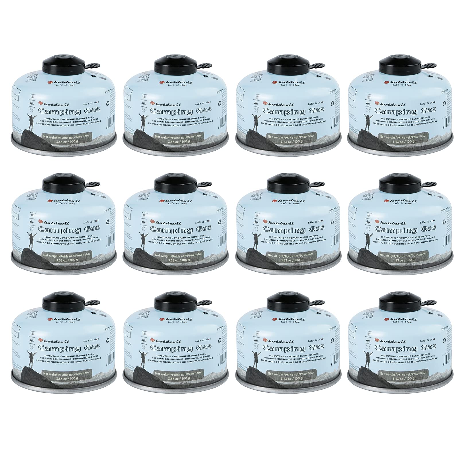 Snapklik.com : Camping Stove Fuel Butane Propane Blend Isobutane Fuel ...