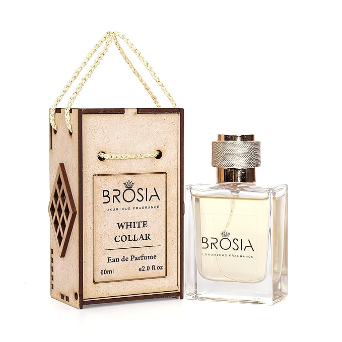 Buy BROSIA White Collar Eau De Parfume for Men and Women | Made in ...