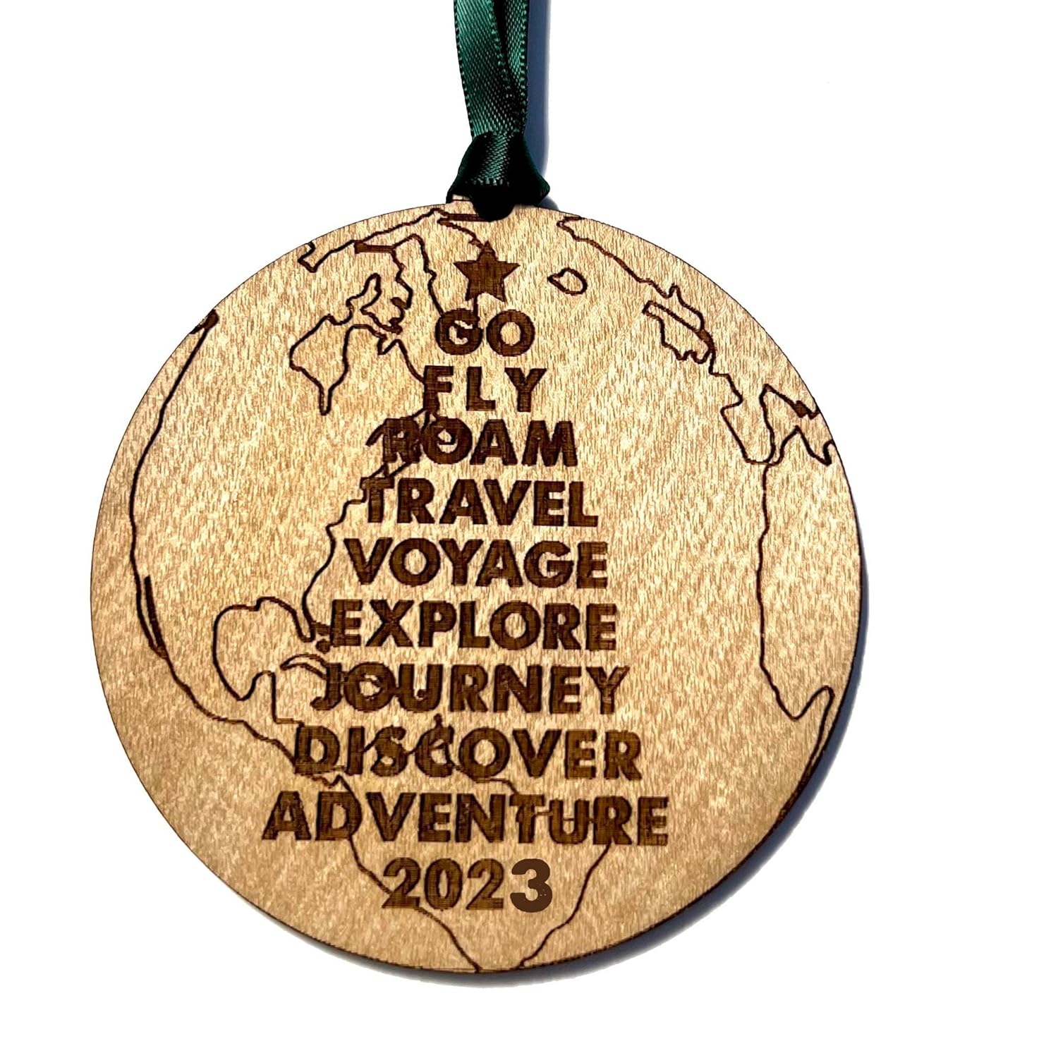 Gift for Travel Lover Explorer – 2023 Christmas Ornament for Traveler ...