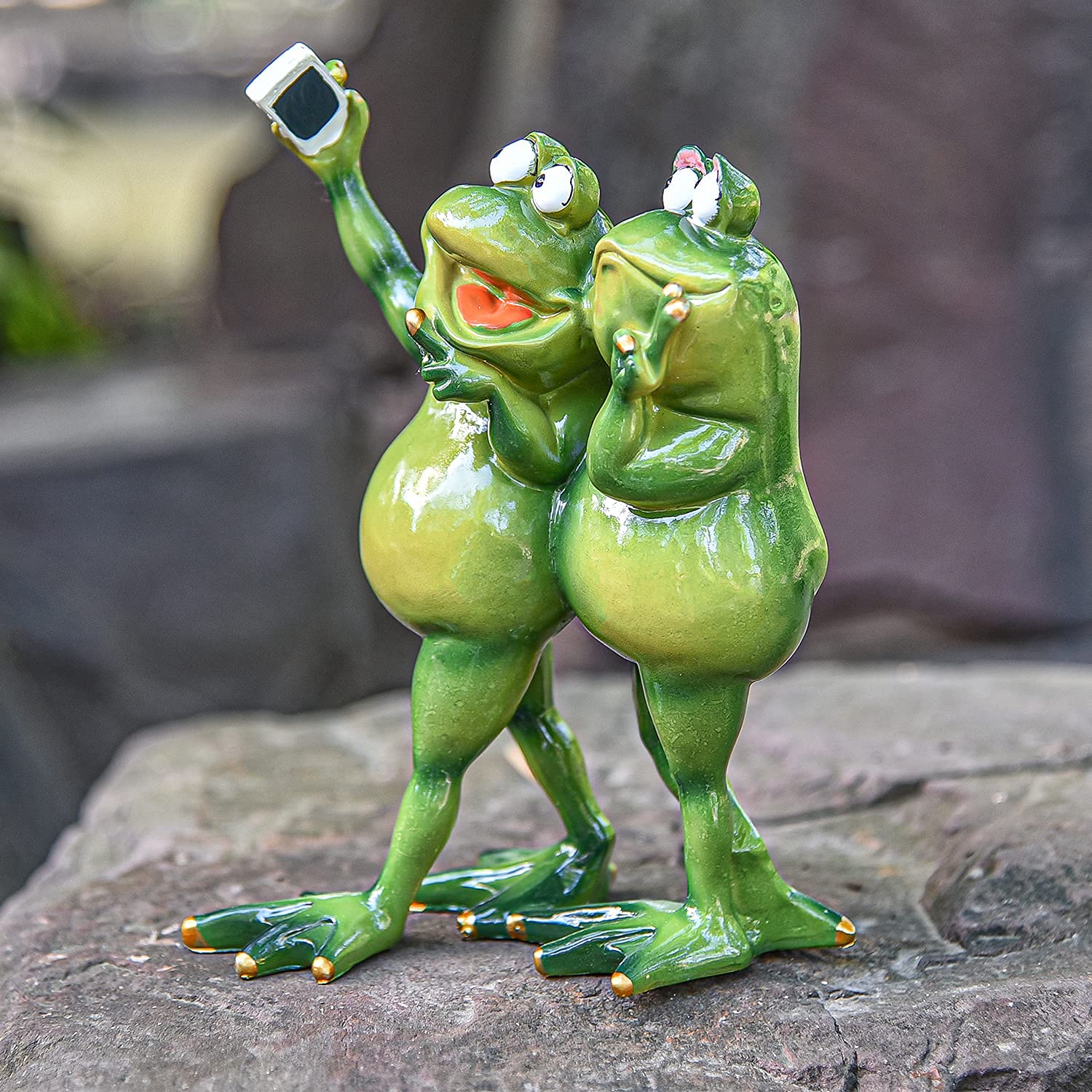 Two Happy Frogs