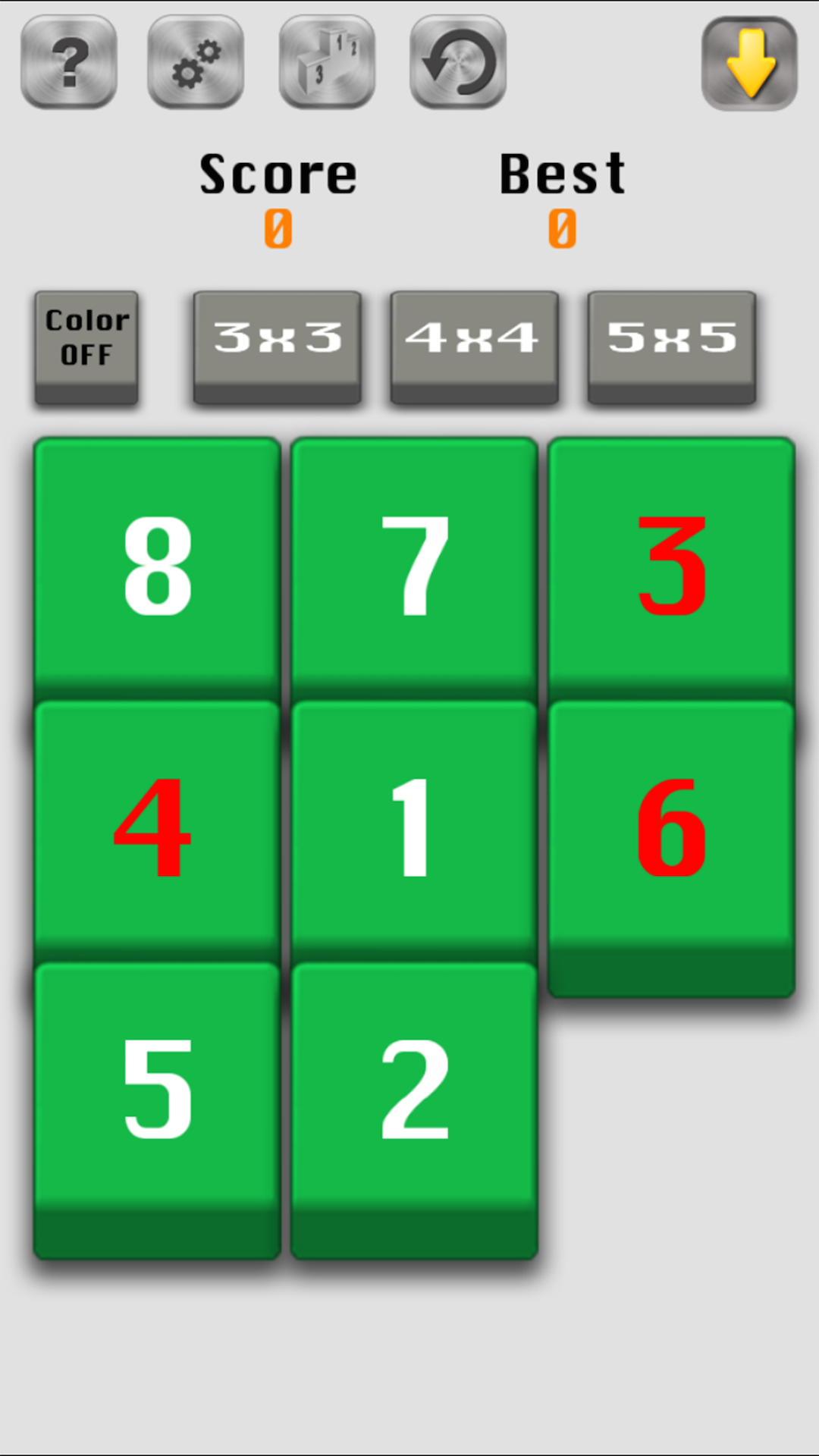 Number Slide (15 Fifteen puzzle) - App on Amazon Appstore