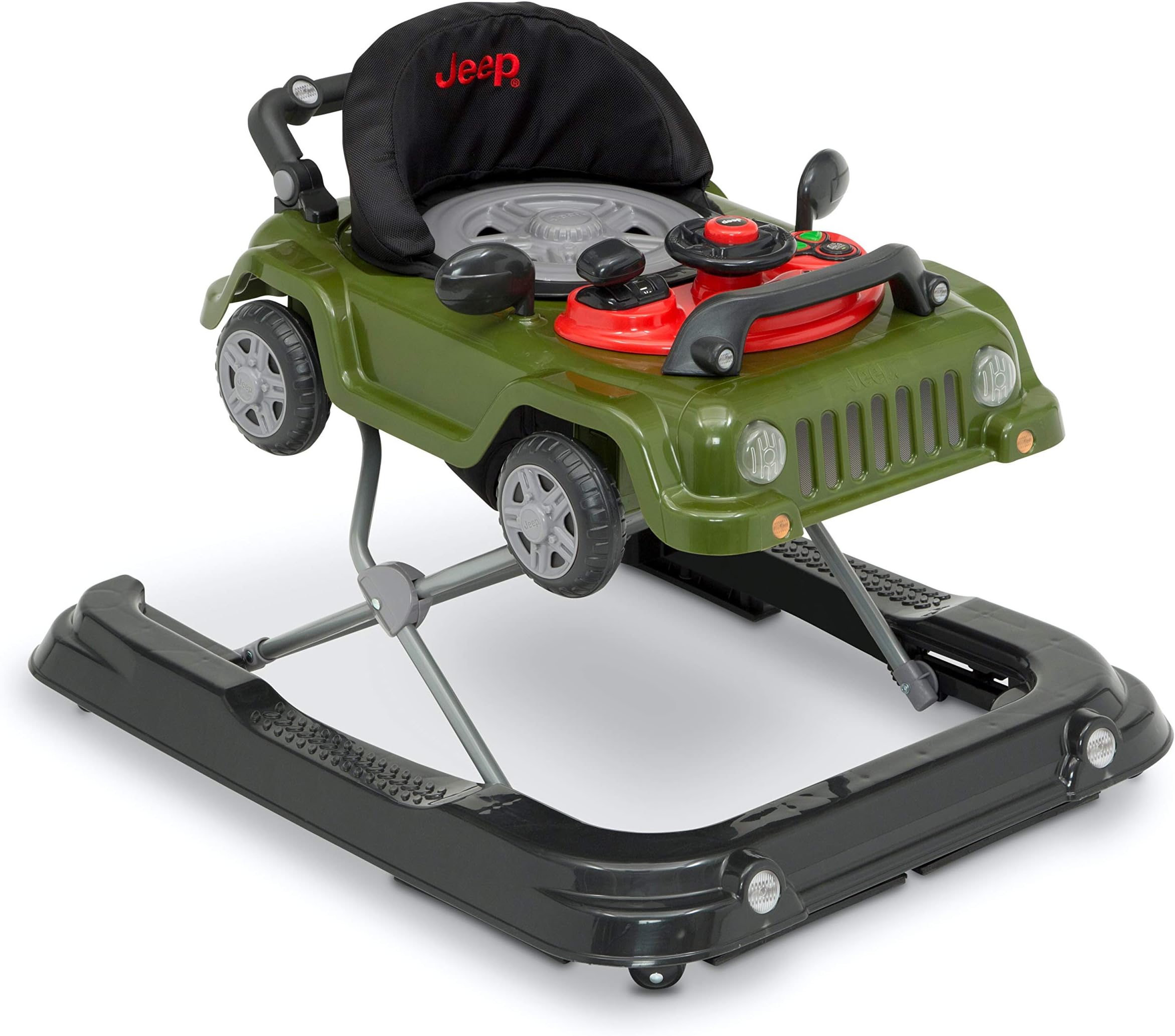 Amazon.com: Jeep Classic Wrangler 3-in-1 Grow With Me Activity Walker ...