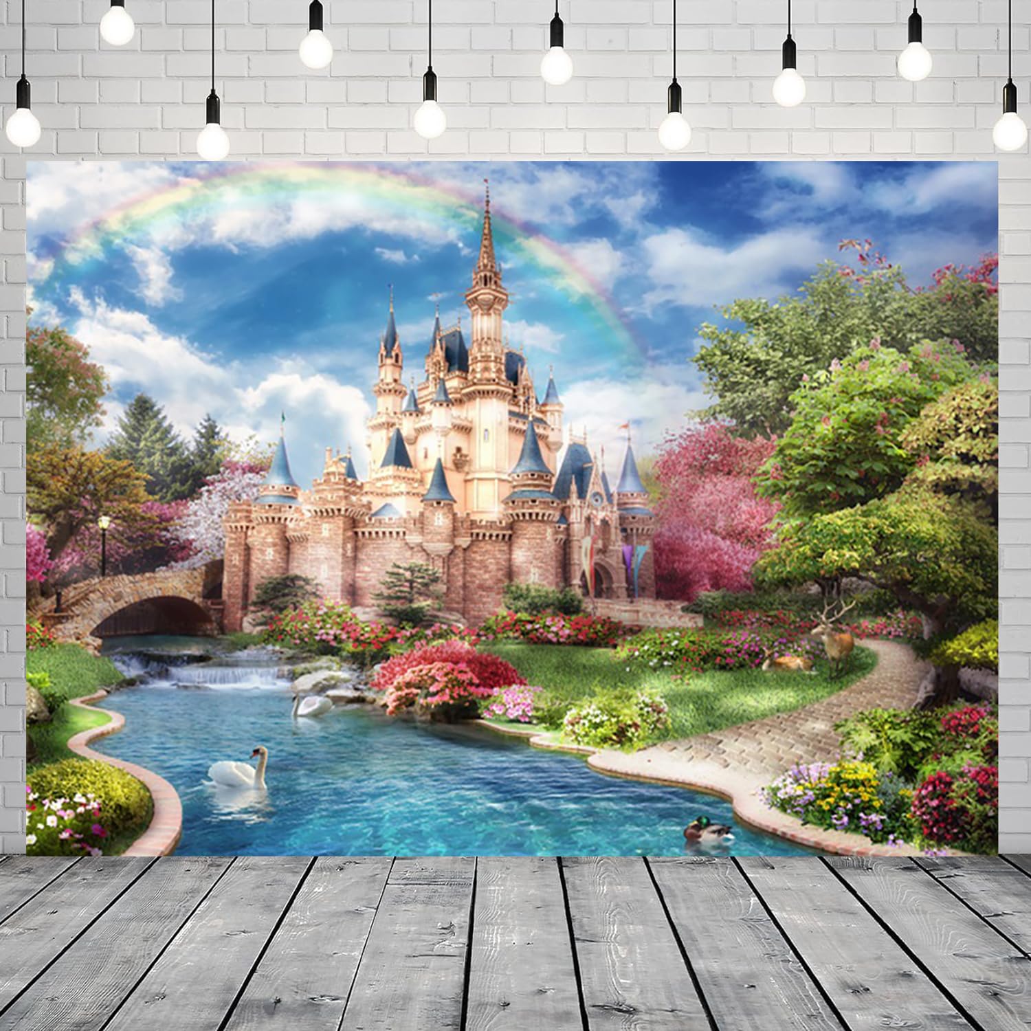 Fantasy Castle Landscape Backgrounds Enchanted Castle: A Stunning HD