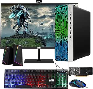 Amazon.com: TechMagnet HP G3 Gaming Desktop PC, Core i7 6th Gen, GT 1030 Graphic, 16GB RAM ...