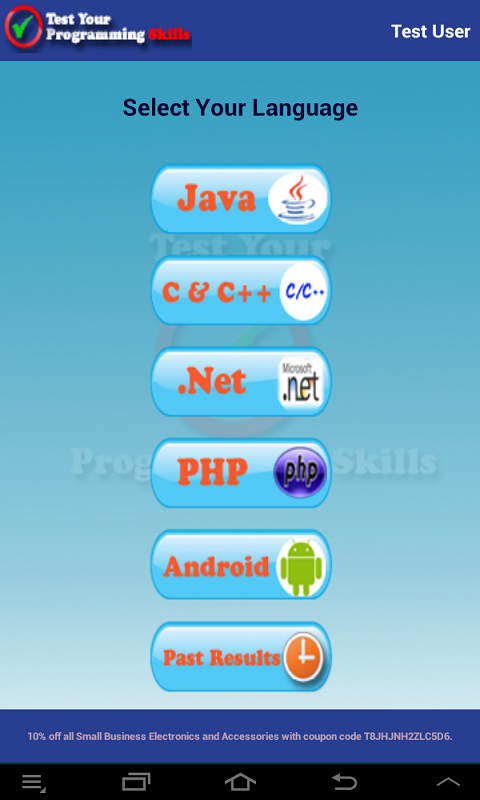 Test Your Programming Skills:Amazon.com:Appstore for Android