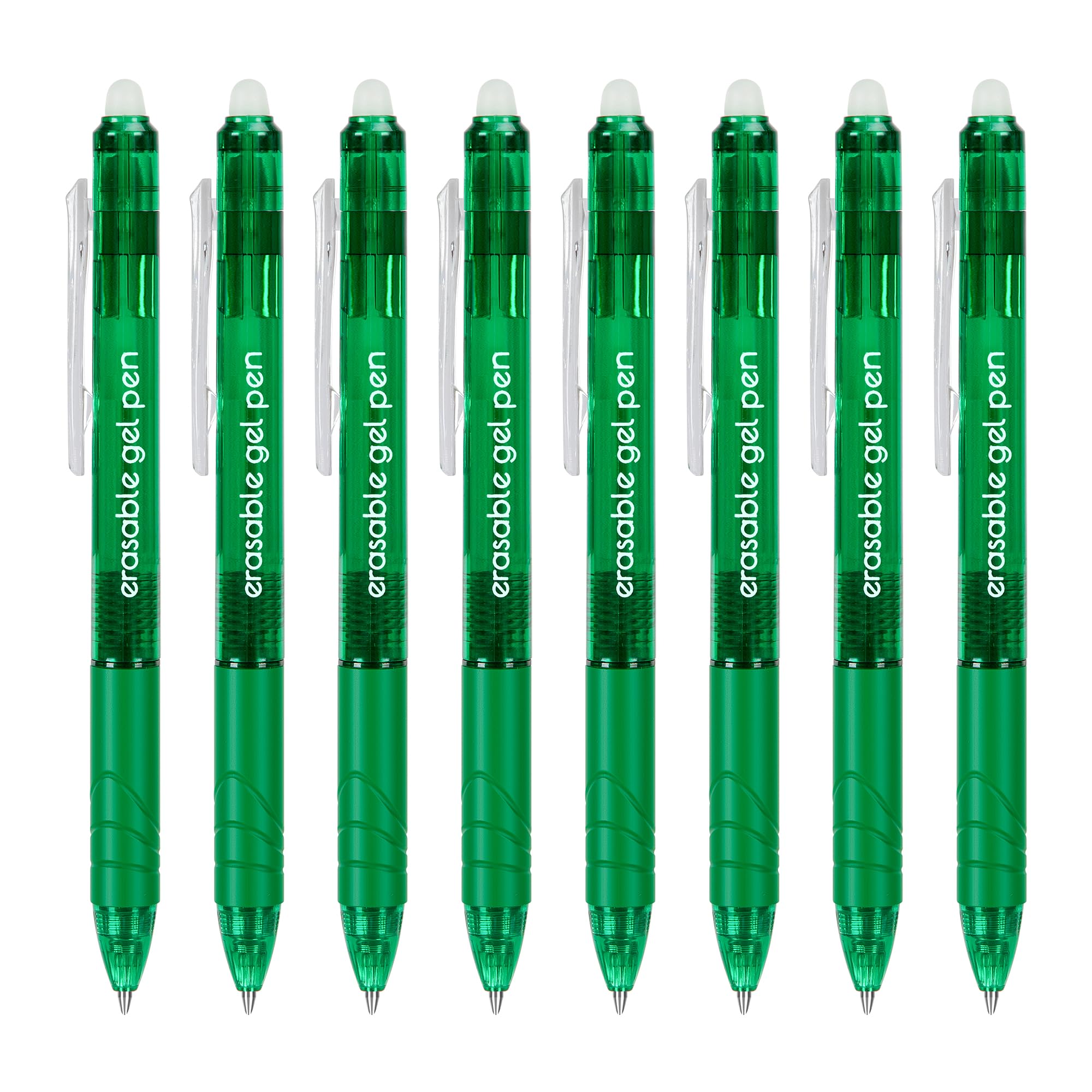 Amazon.com: SMOOTHERPRO Green Erasable Pens, 0.7mm Fine Point, Click ...