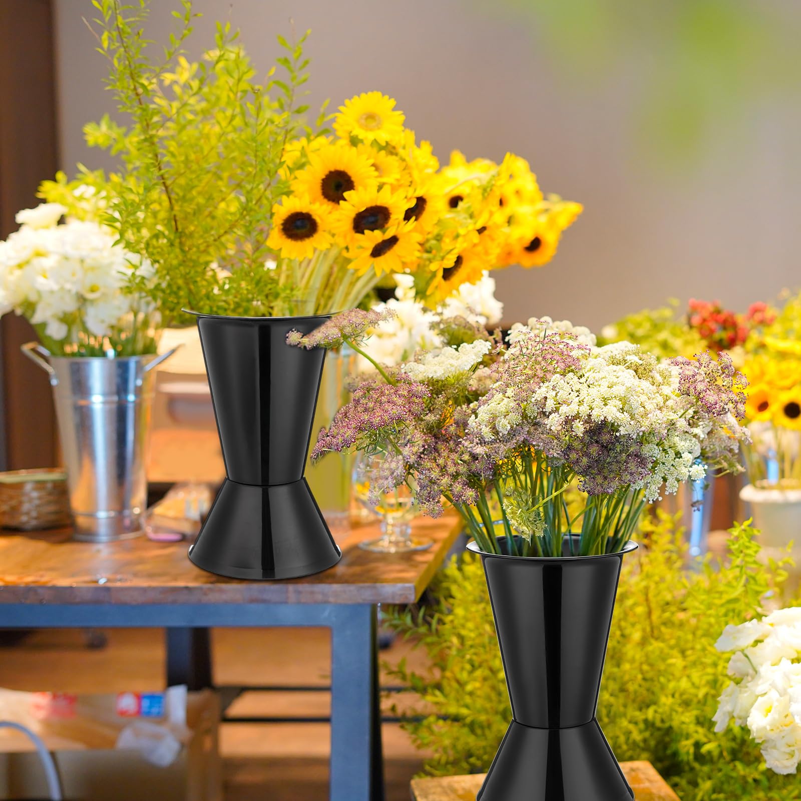 Bucket Themed Centerpieces