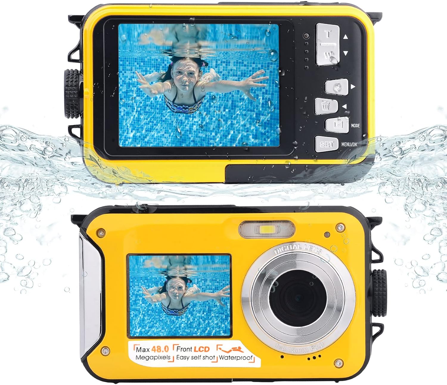 Amazon.com : Waterproof Digital Camera, Underwater Camera for ...