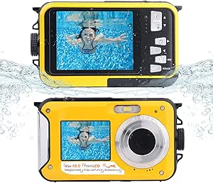 Waterproof Digital Camera for Photography 2.7K 48MP Full HD Video ...