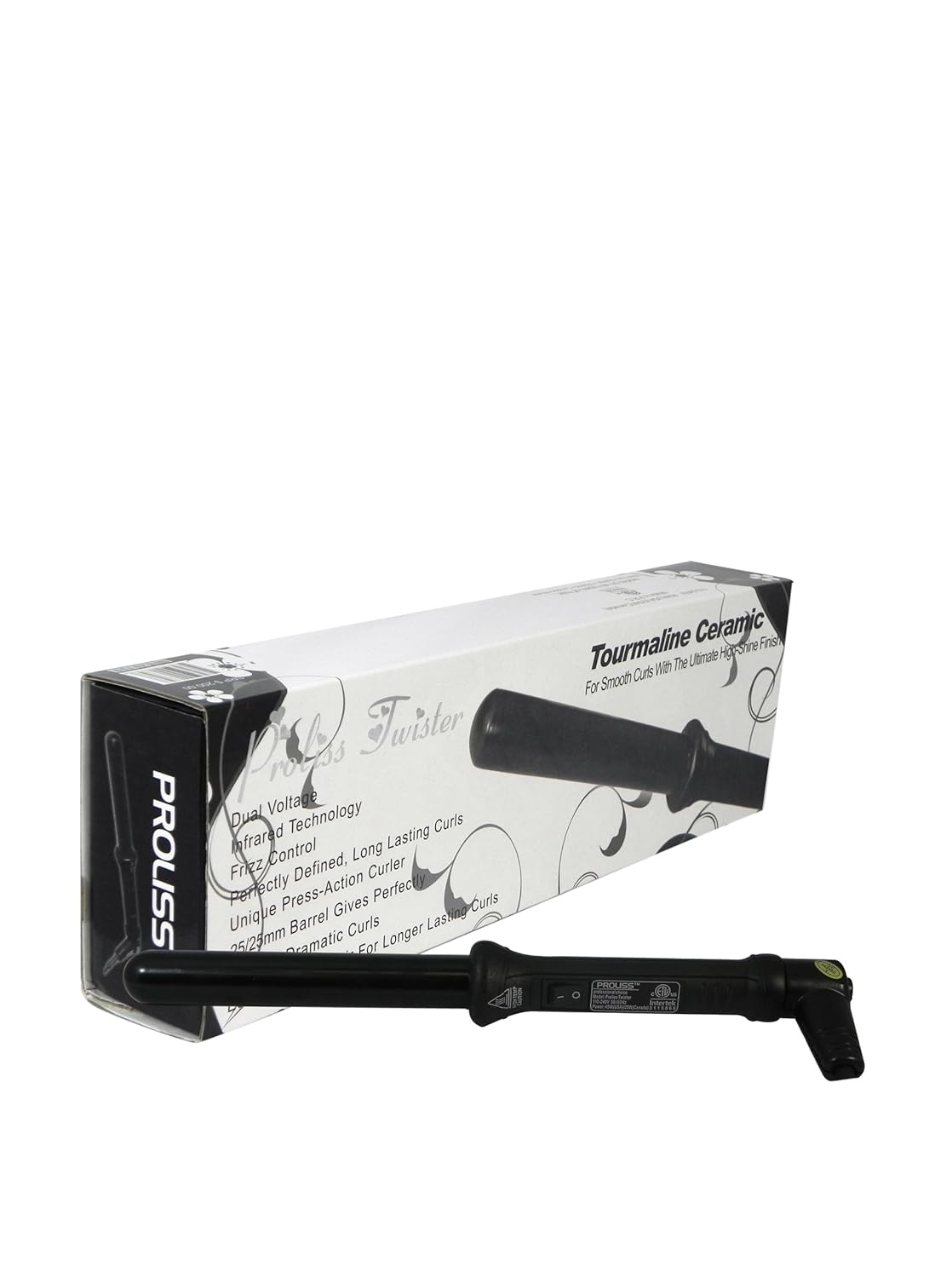 Amazon.com: PROLISS Twister Curling Iron, Black, 25 mm : Beauty ...